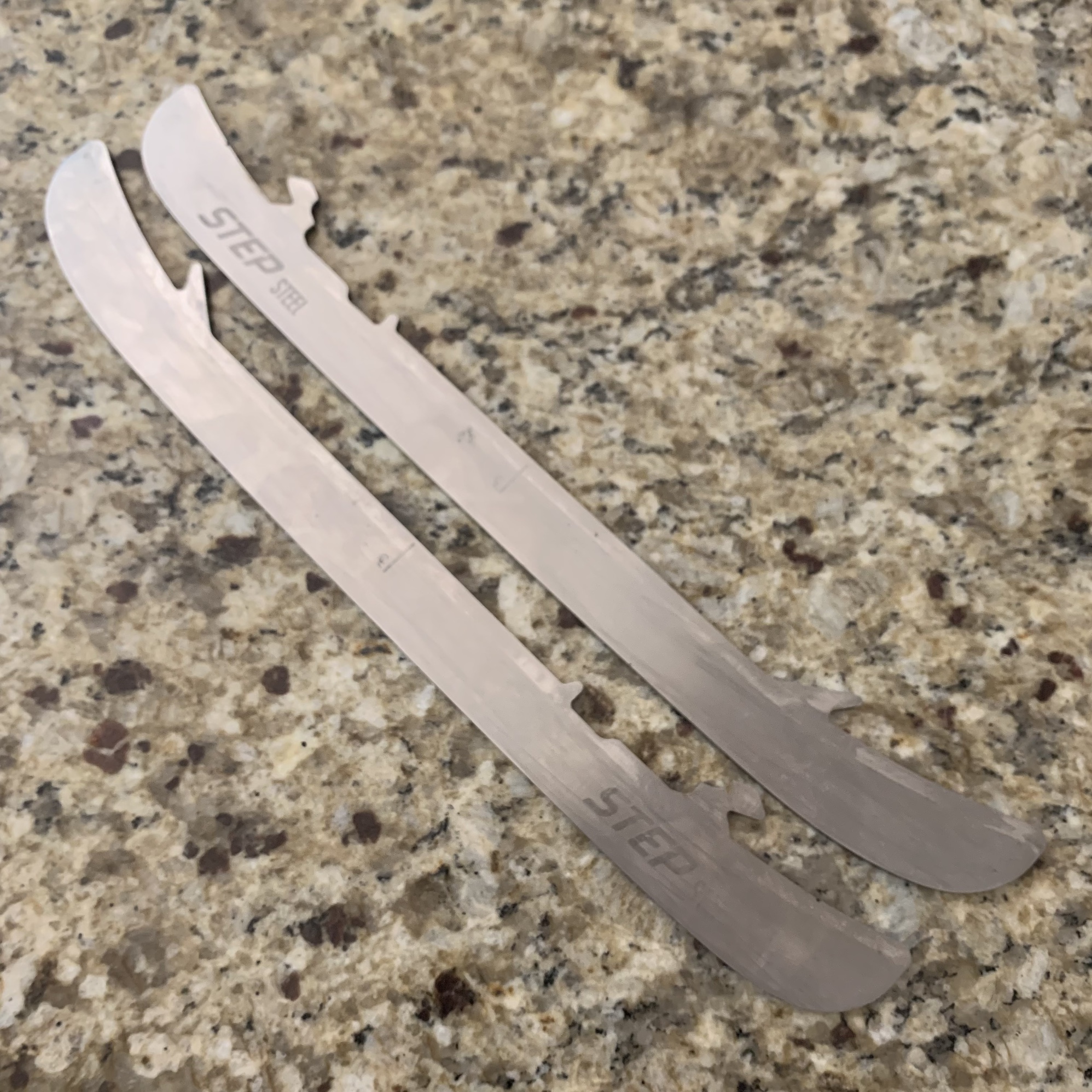 263 Lightspeed Edge Step Steel Runners - Stainless & Black Combo *READ ...