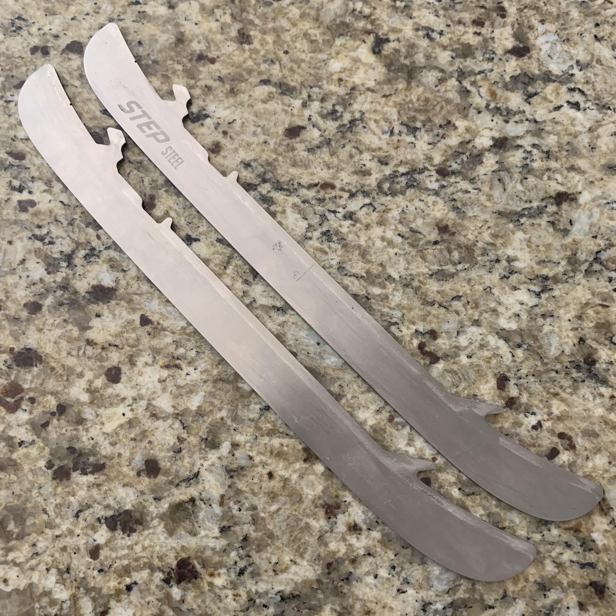 263 Lightspeed Edge Step Steel Runners - Stainless & Black Combo *READ ...