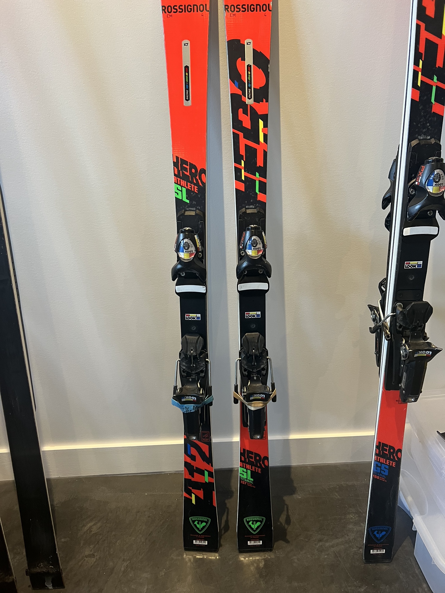 Used Racing Without Bindings Hero FIS SL Pro Skis | SidelineSwap