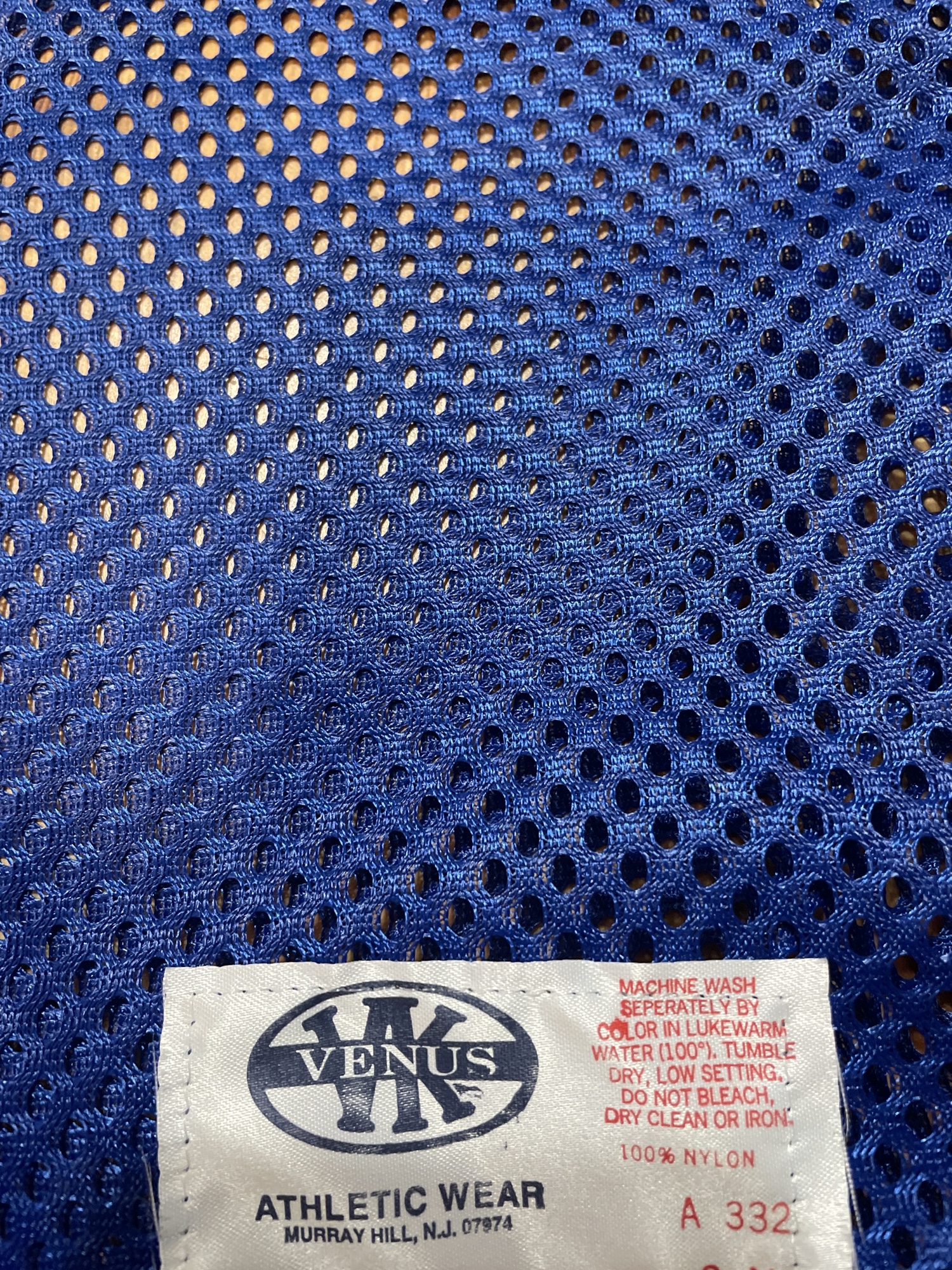 Venus teal football practice jersey YOUTH SMALL | SidelineSwap