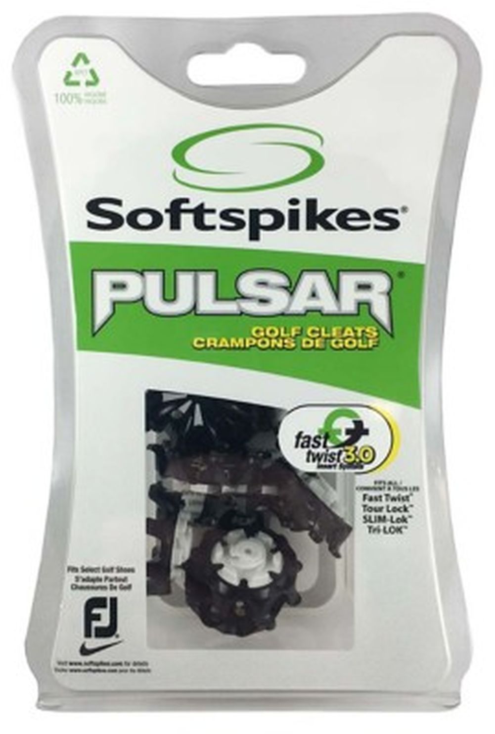 Soft Spikes Pulsar Golf Cleats (Fast Twist 3.0) Classic 18 Cleats NEW ...