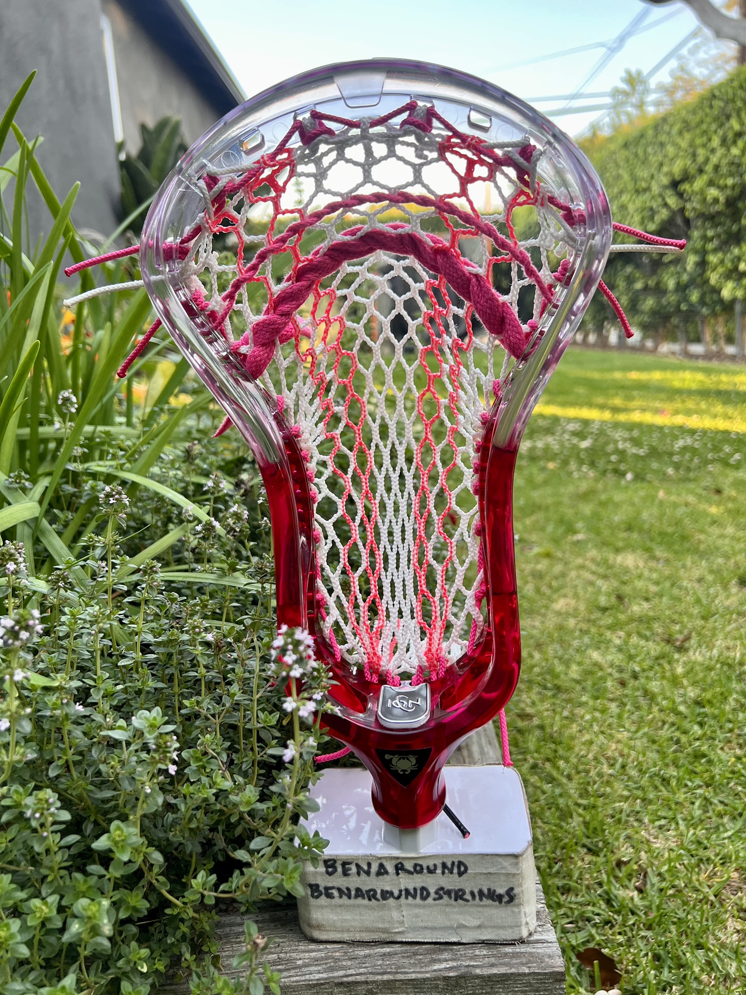 ECD Ion Dyed Pink - Pro Strung W/ STX Memory Mesh Semi-Hard | SidelineSwap