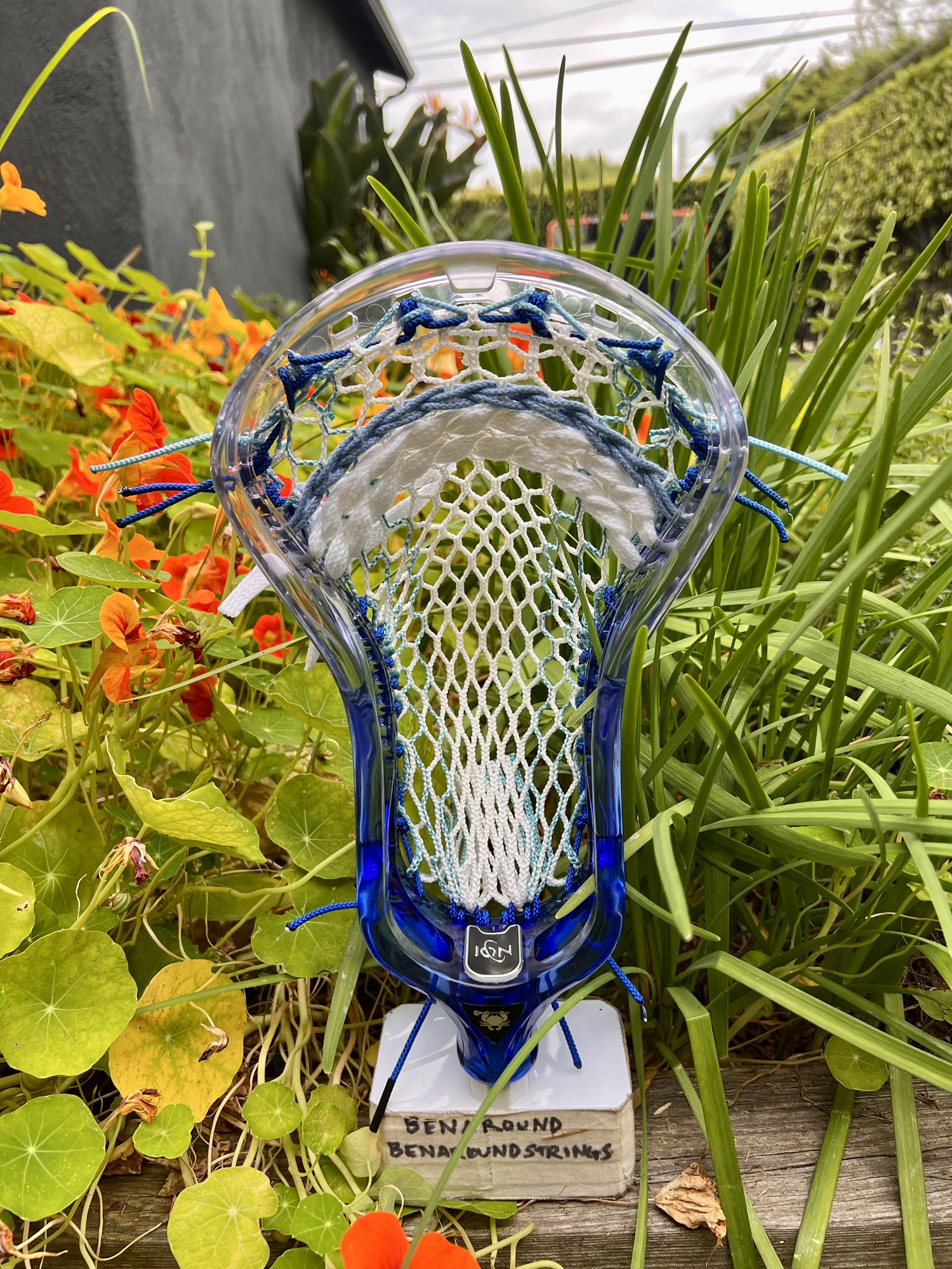 ECD Ion Dyed Blue - Pro Strung W/ Hero 3.0 Semi Soft | SidelineSwap