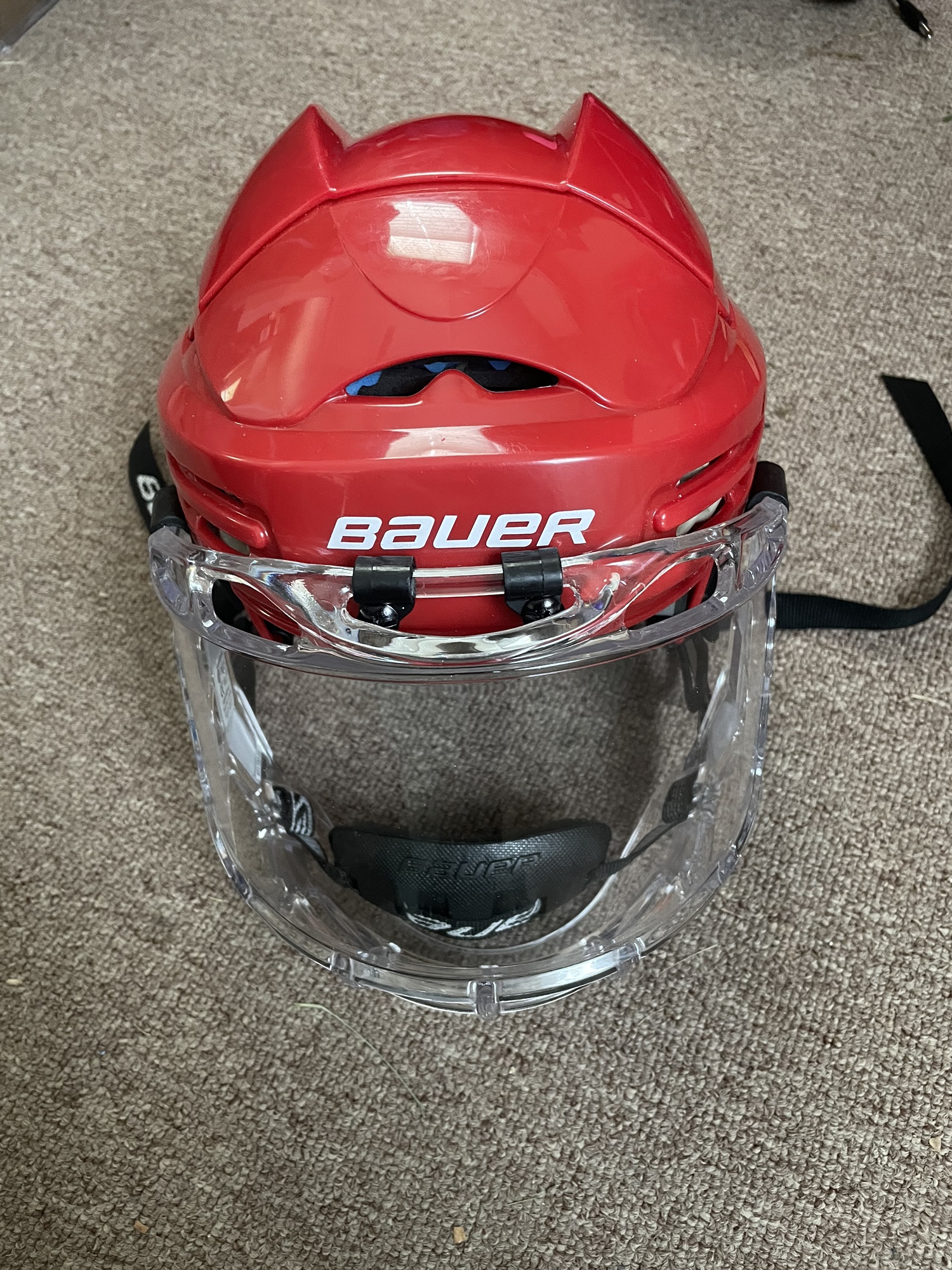 New Medium Bauer 5100 Helmet Includes Fish Bowl Mask | SidelineSwap