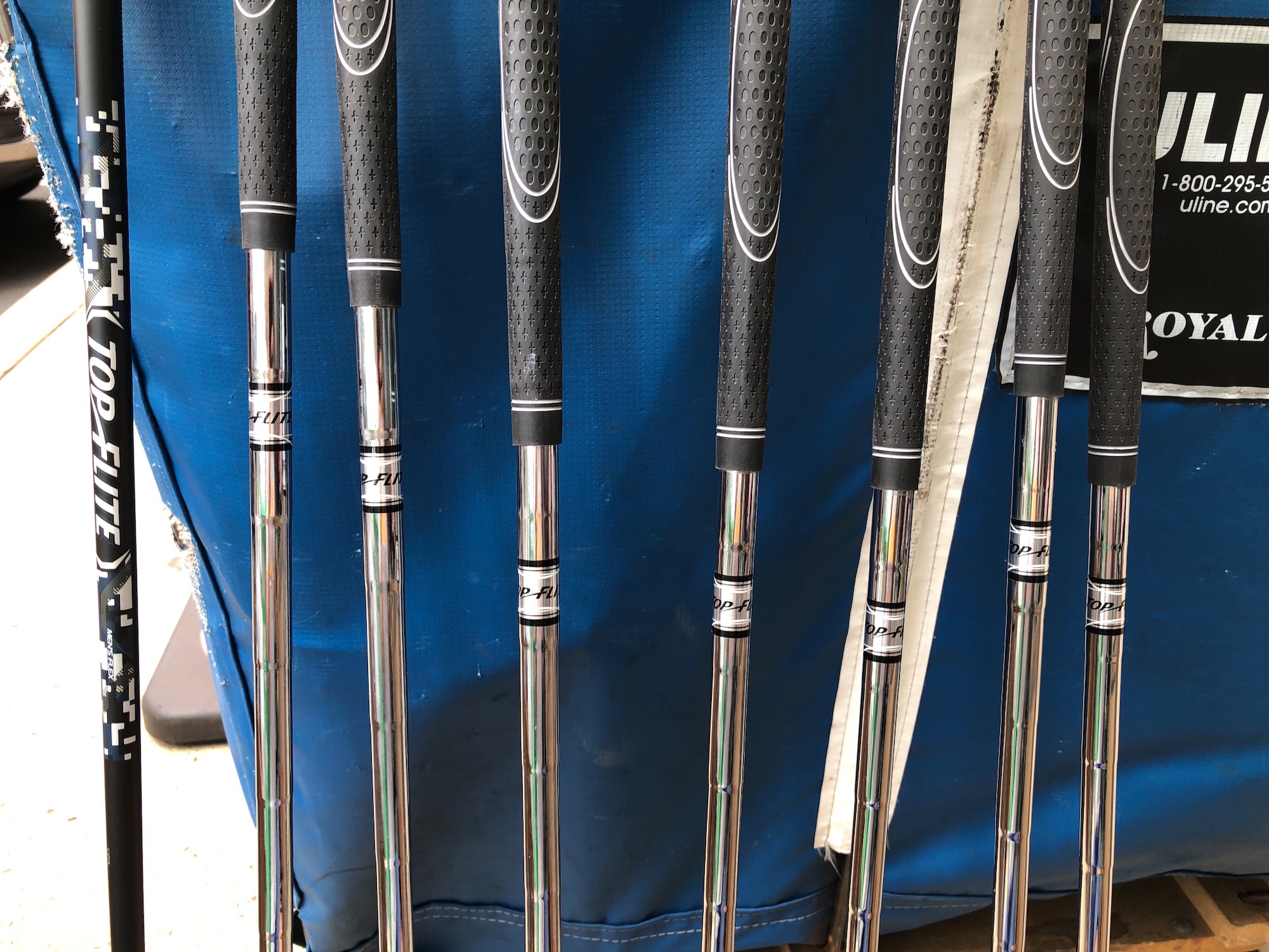 Used Men's Top Flite Right Clubs (Full Set - 6, 7, 8, 9, W, 3-4-5 ...