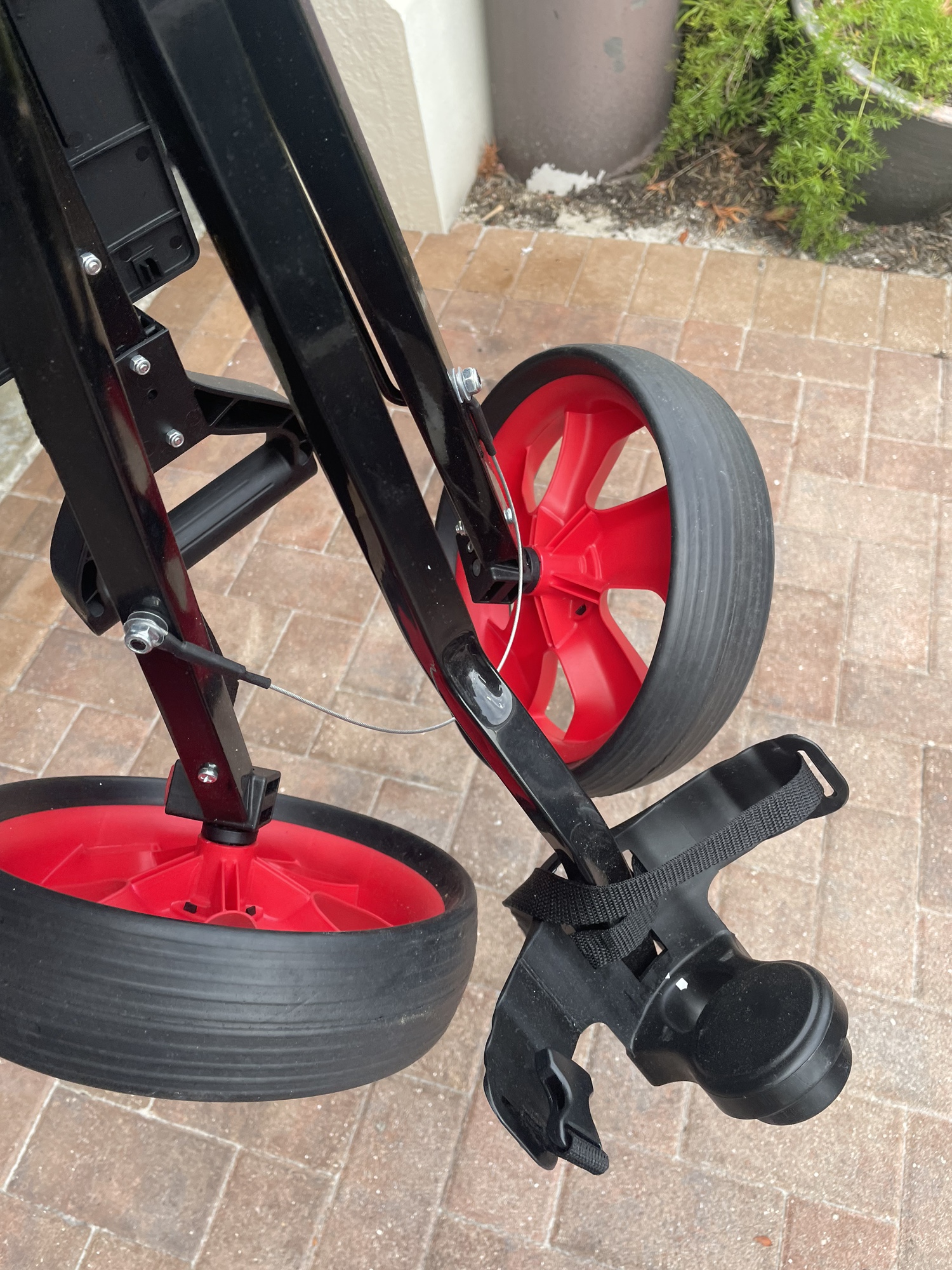 Caddymatic Golf Push Cart 2 Wheeler New With | SidelineSwap