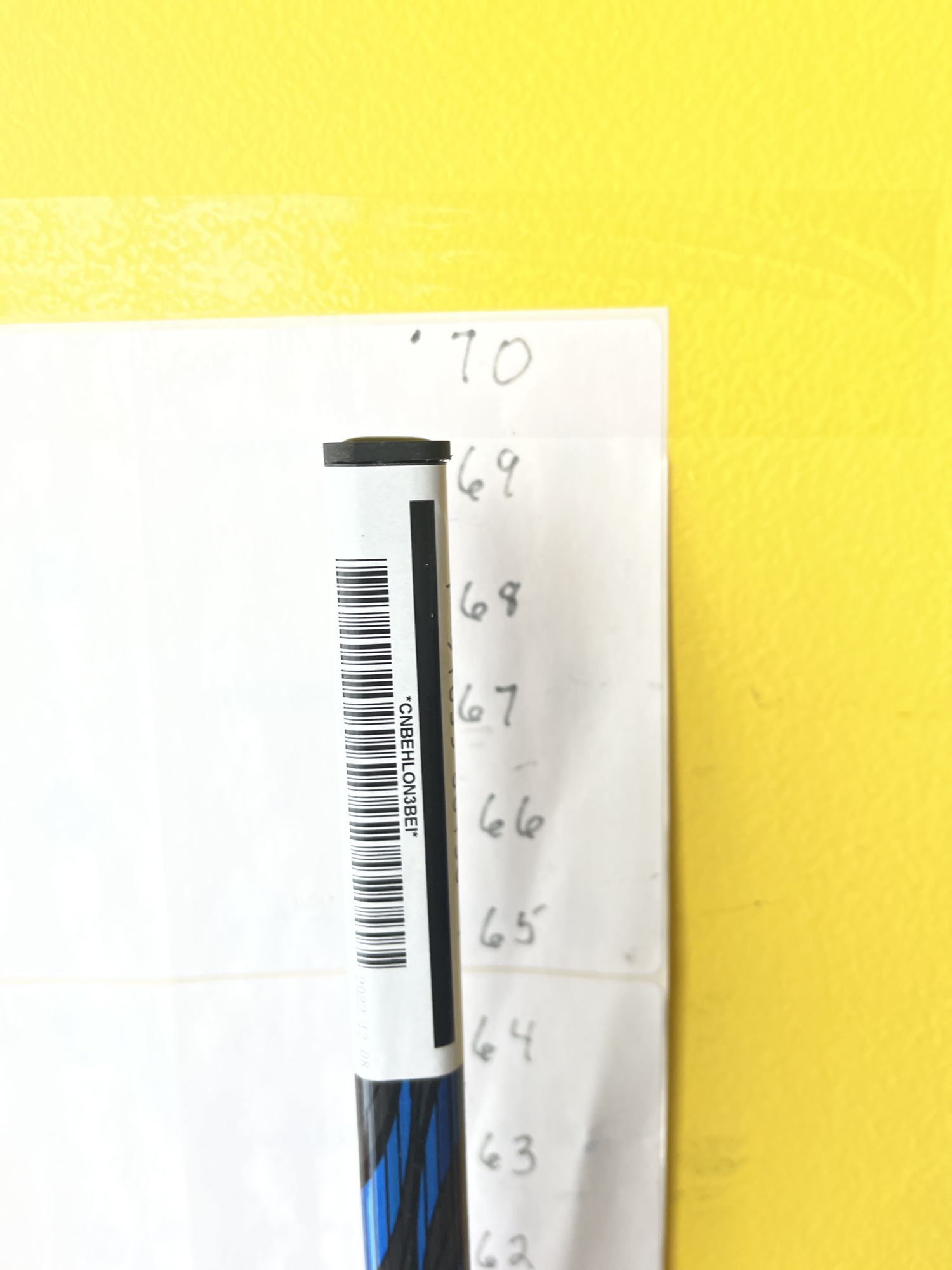 New Blue CCM FT5 PRO Pro Stock Stick Olausson LH-P28-85 Flex | SidelineSwap