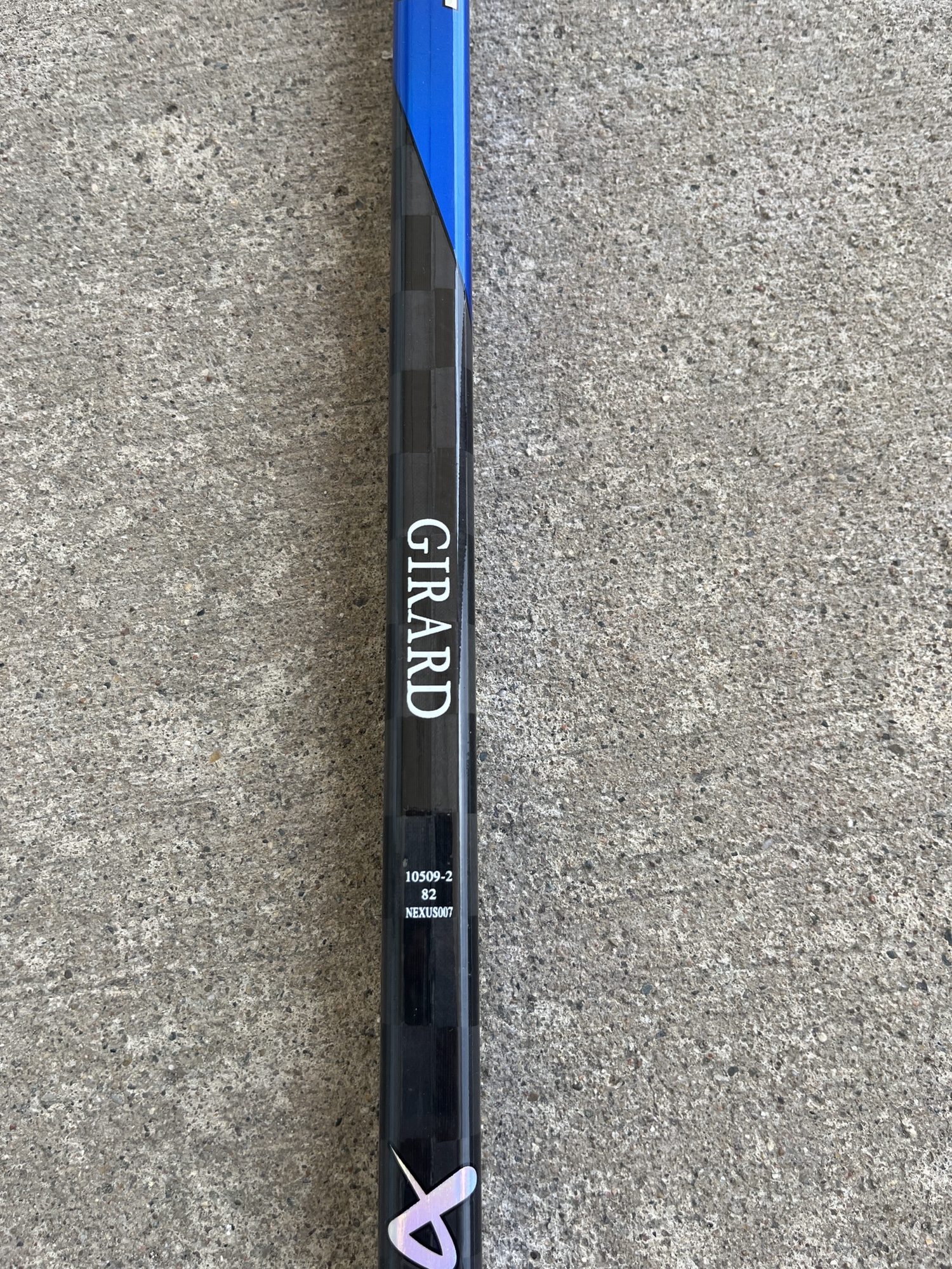 New Bauer AGENT Stock Stick Colorado Avalanche Girard LH-P88-82 Flex ...