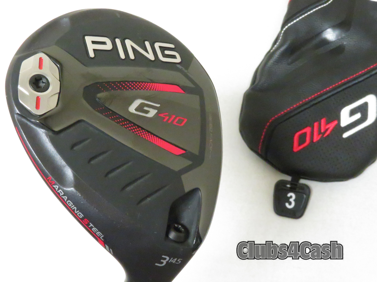 PING G410 Fairway 14.5° 3 Wood Alta CB 65 Red SR-Flex +Cover SENIOR Minty | SidelineSwap