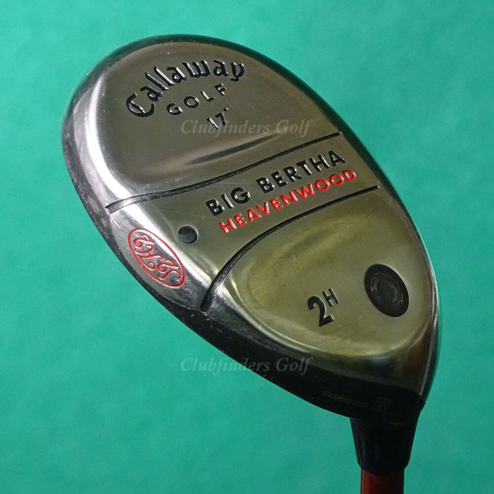 Callaway Big Bertha Heavenwood 17° Hybrid 2H Iron Factory RCH 75w ...
