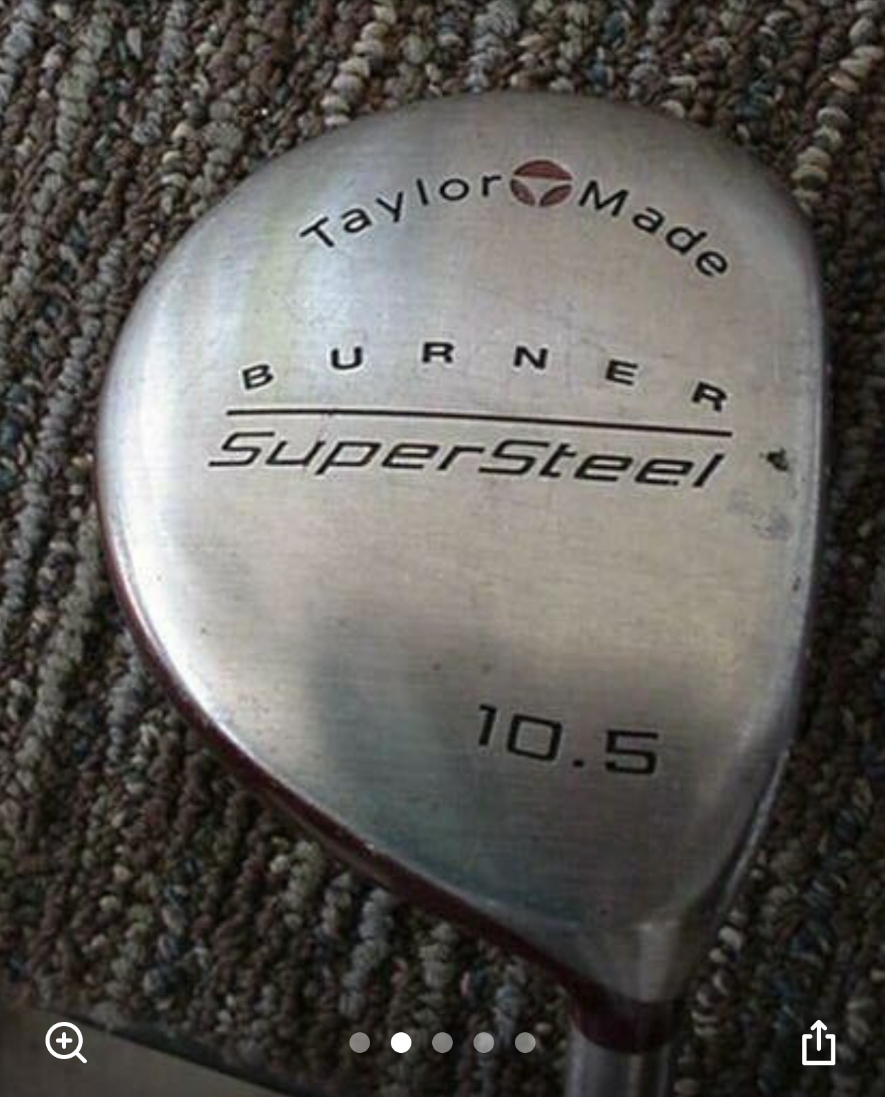 TAYLORMADE SUPER STEEL 10.5 DRIVER | SidelineSwap