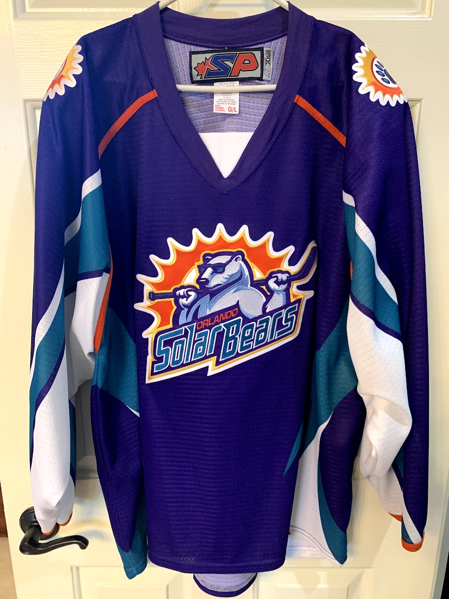 ECHL Orlando Solar Bears SP Semi-Pro Jersey | SidelineSwap