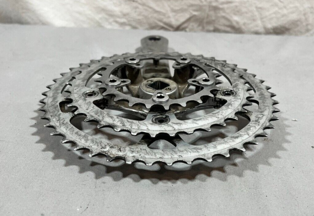 Vintage Shimano Deore LX FC-M550 175mm 46/36/24 Mountain Bike Triple Crankset | SidelineSwap