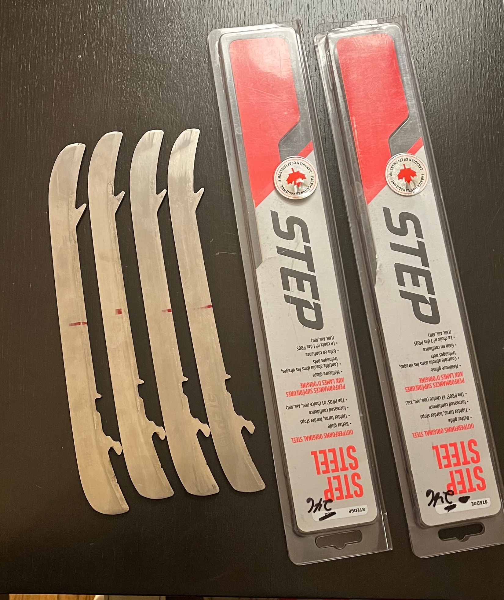 Rare Step Steel Hockey Skate Blades | SidelineSwap