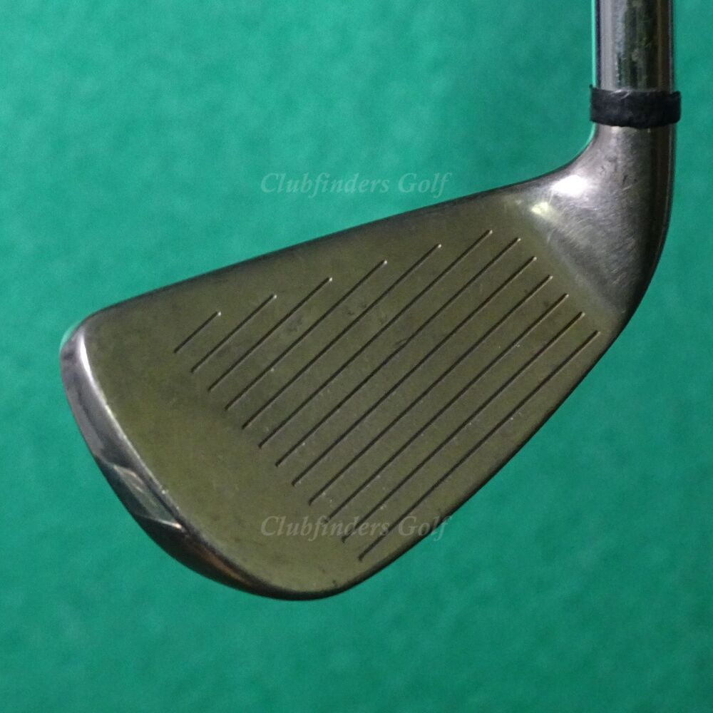 Wilson Fat Shaft II Single 6 Iron Factory Fat Shaft Platinum Steel ...