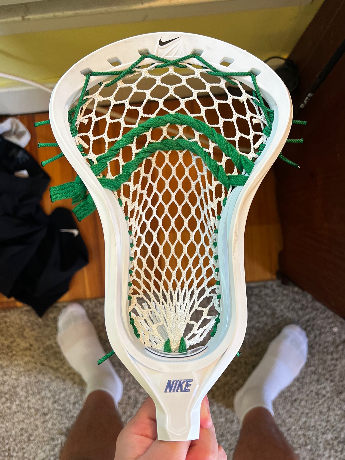 LIKE NEW Professionally Strung Nike L3 Head Strung With Stringking 5s ...