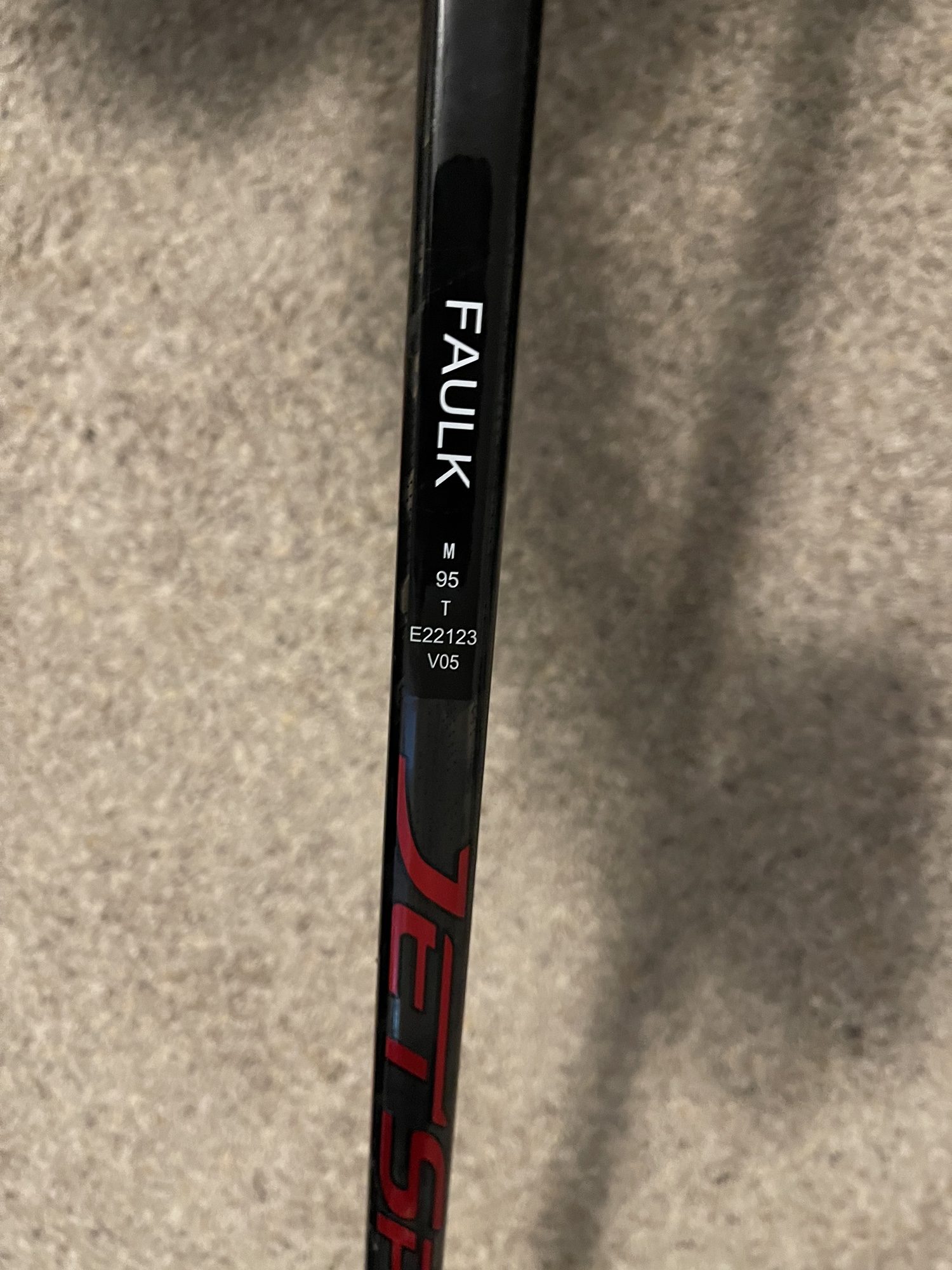 Used Right Handed Pro Stock Jetspeed FT4 Pro Hockey Stick | SidelineSwap