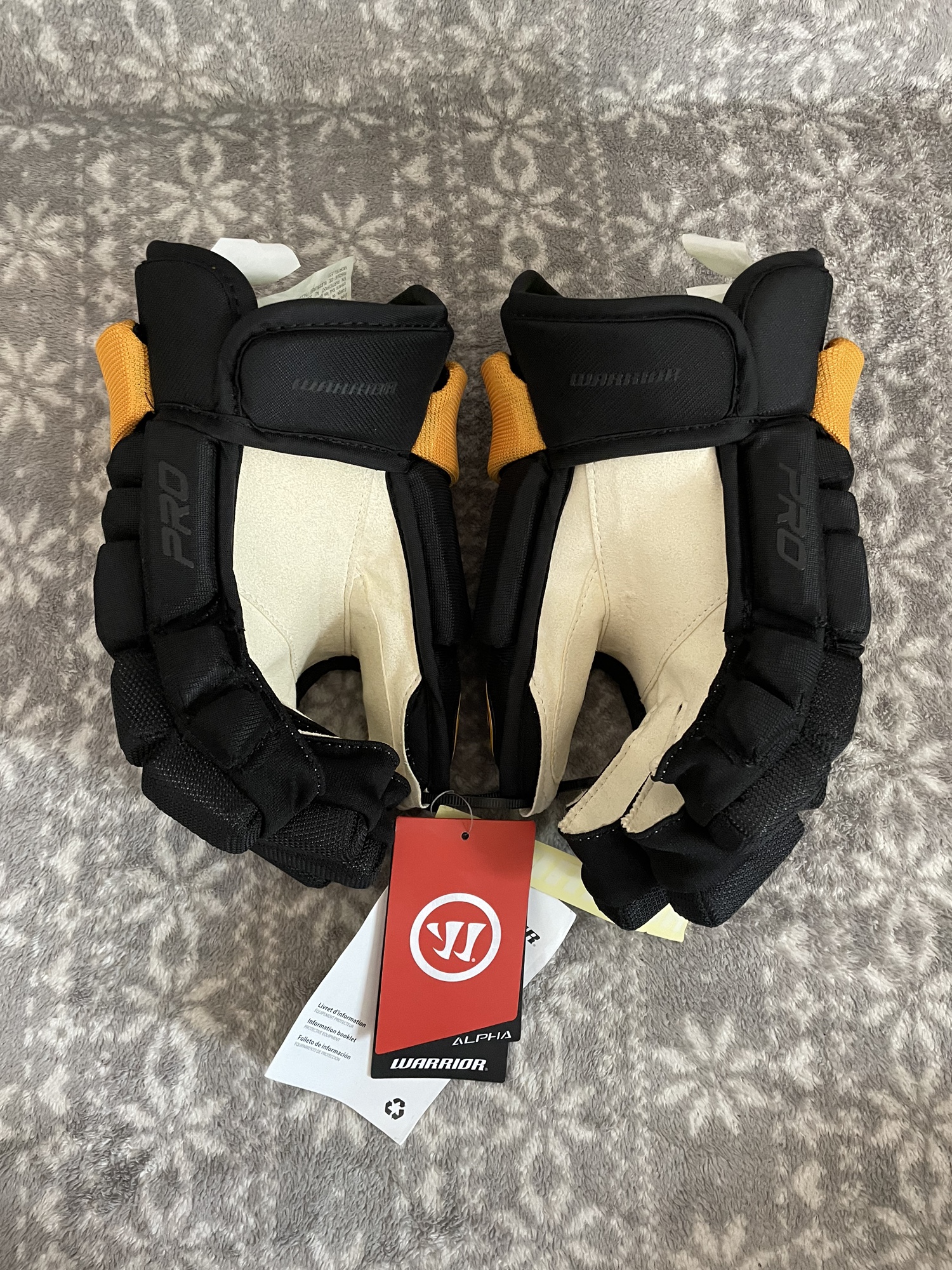 New Warrior Alpha Pro Gloves Pro Stock *Multiple Sizes* | SidelineSwap