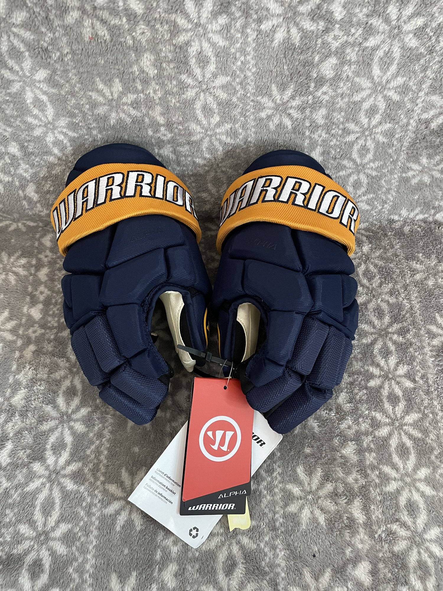 New Warrior Alpha Pro Gloves Pro Stock *Multiple Sizes* | SidelineSwap