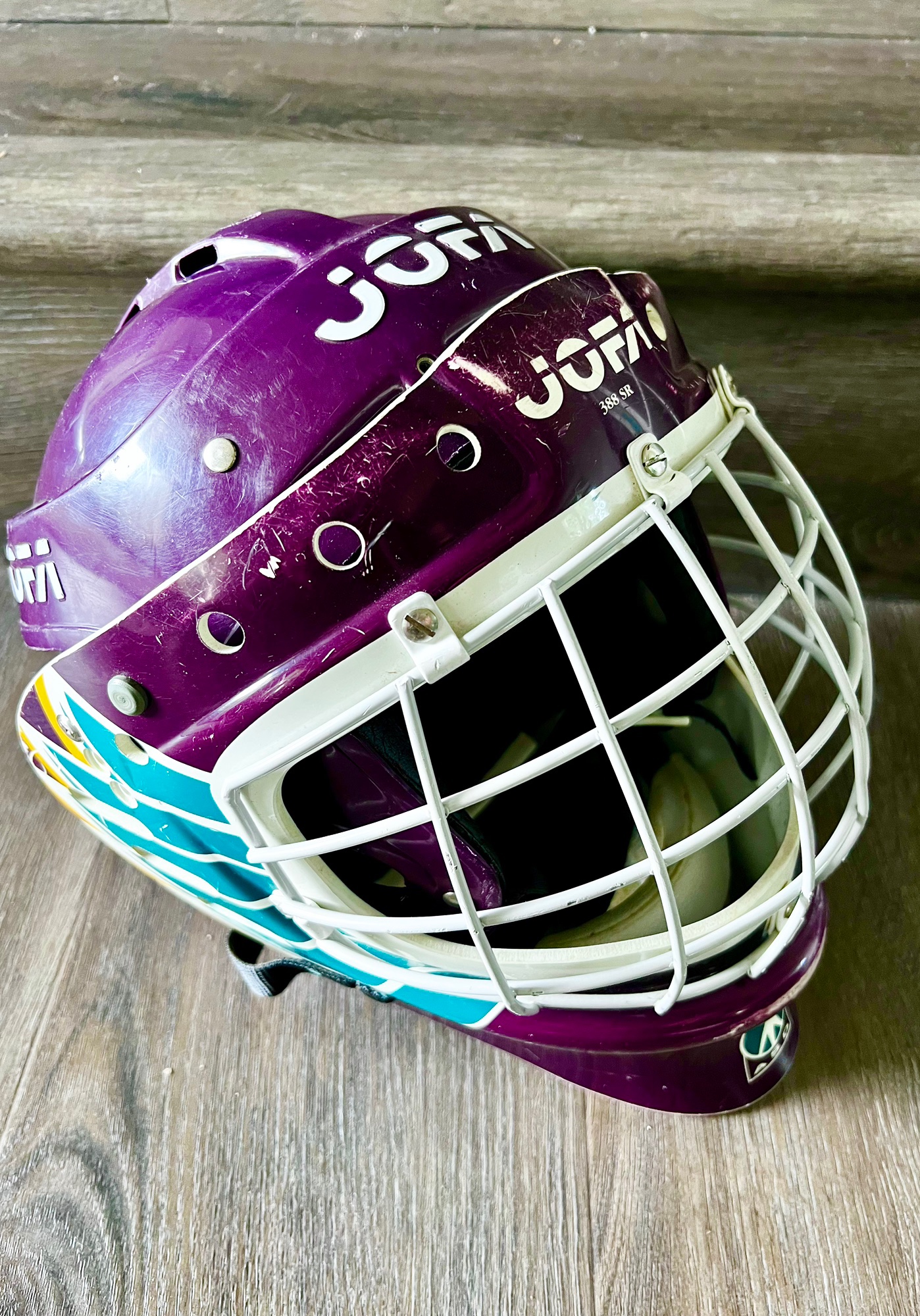 JOFA 390 SR Goalie Mask + SR 388 Goalie Cage Helmet | SidelineSwap