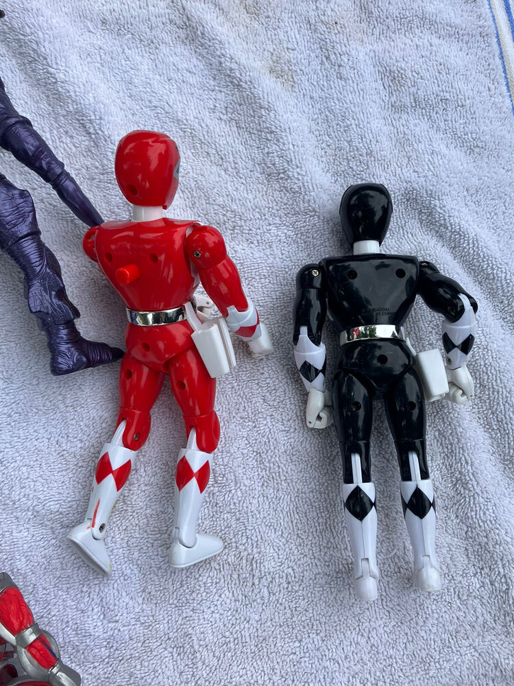 Vintage 1993-94 Bandai Power Rangers Monster Action Figure Lot Plus Red ...