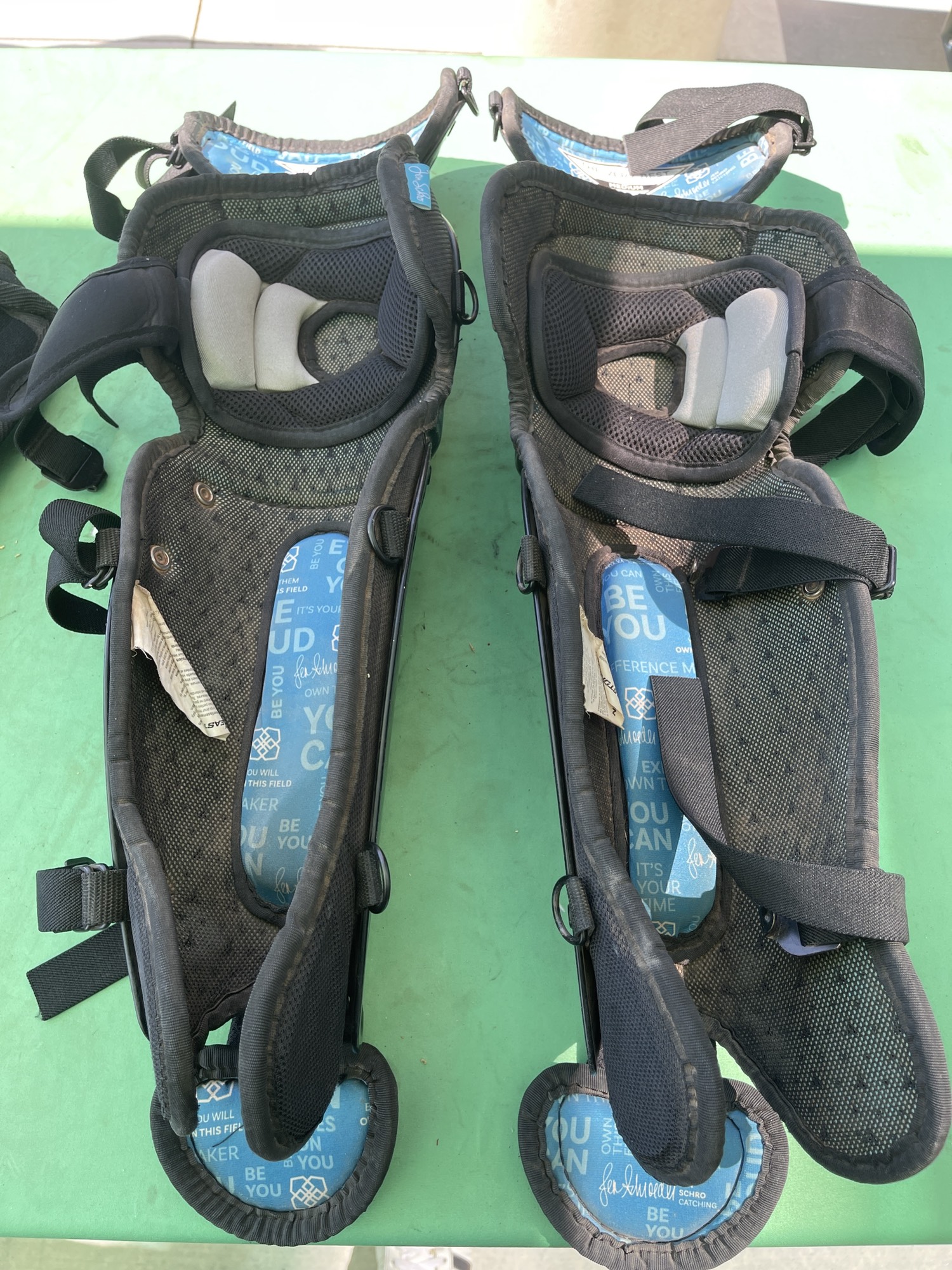 Used Easton Jen Schro The Very Best Softball Catcher's Set - adult medium | SidelineSwap