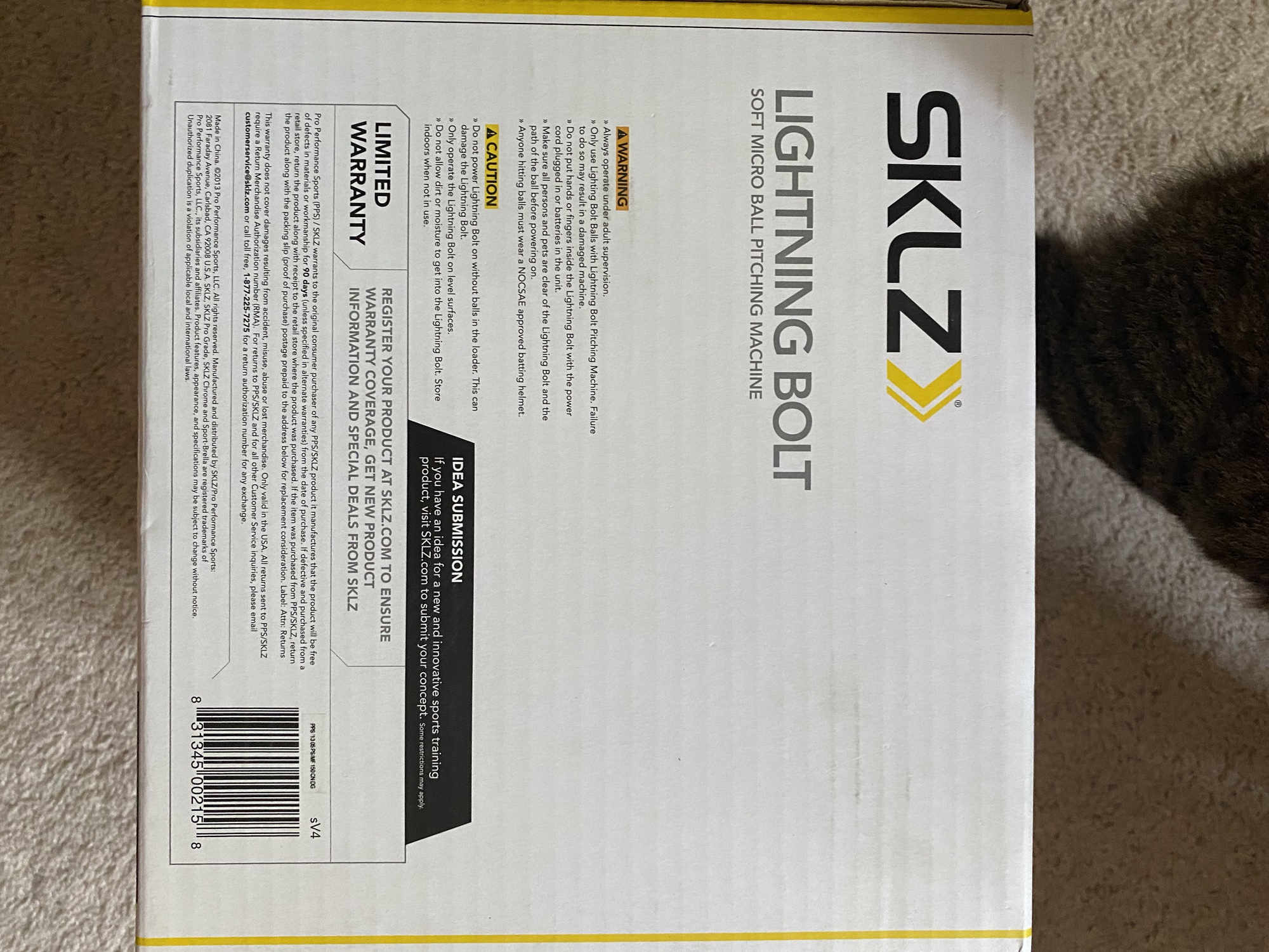 Sklz Lightning Bolt Soft Micro Ball Pitching Machine | SidelineSwap