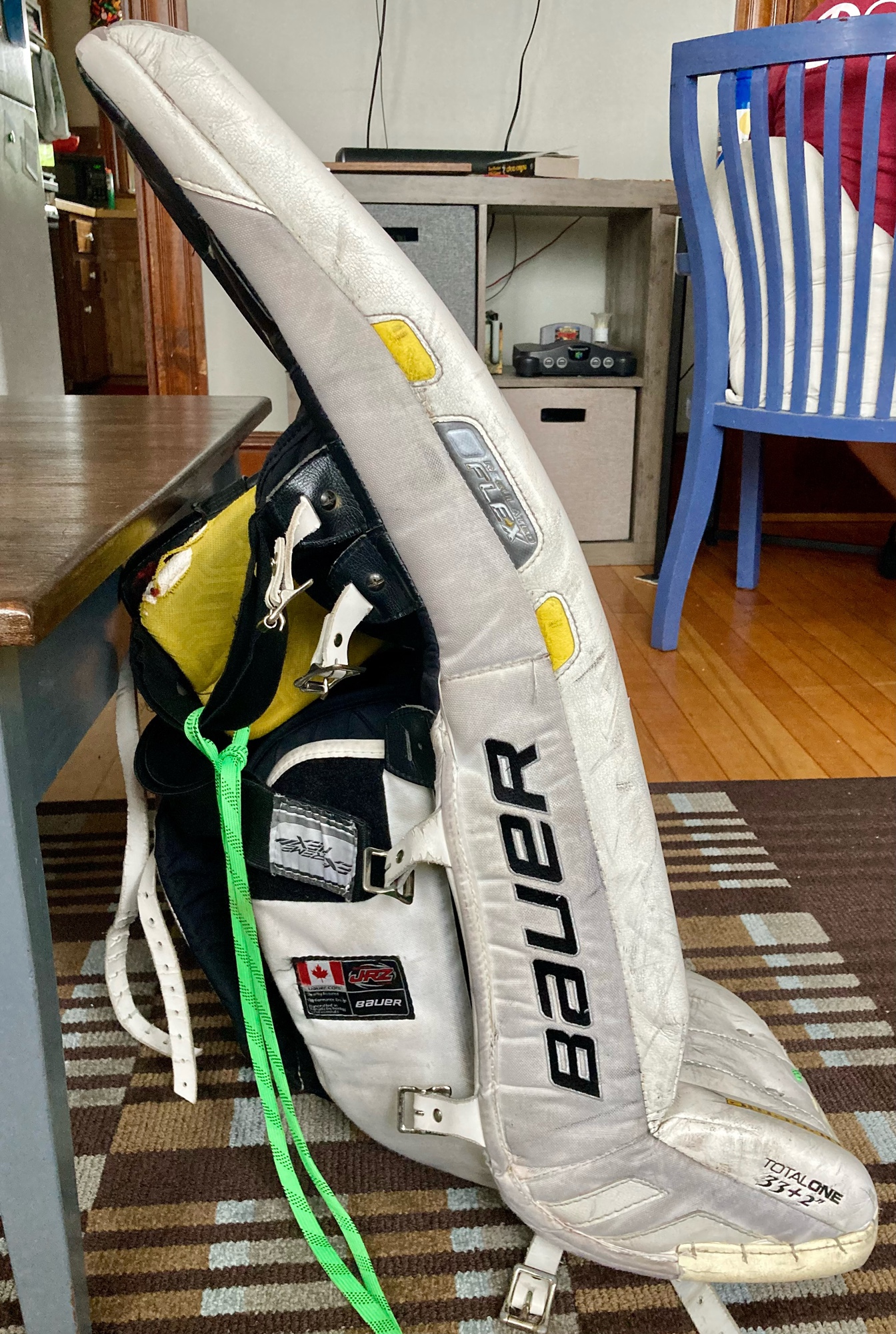 33” +2 Bauer Total One NXG Leg Pads | SidelineSwap