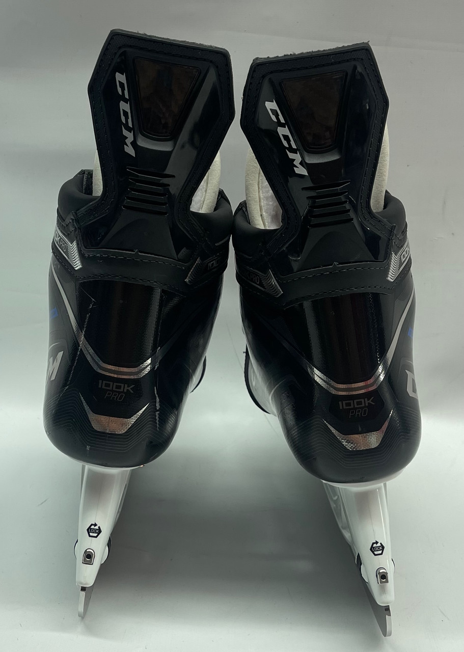 CCM RIBCOR 100K TOTAL CUSTOM PRO STOCK HOCKEY SKATES 9 REGULAR BLUE ...
