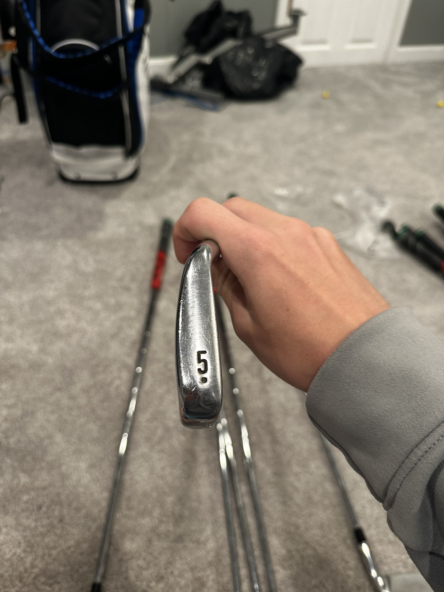 Men's Left Hand Stiff Flex Steel Shaft Apex Pro Iron Set | SidelineSwap