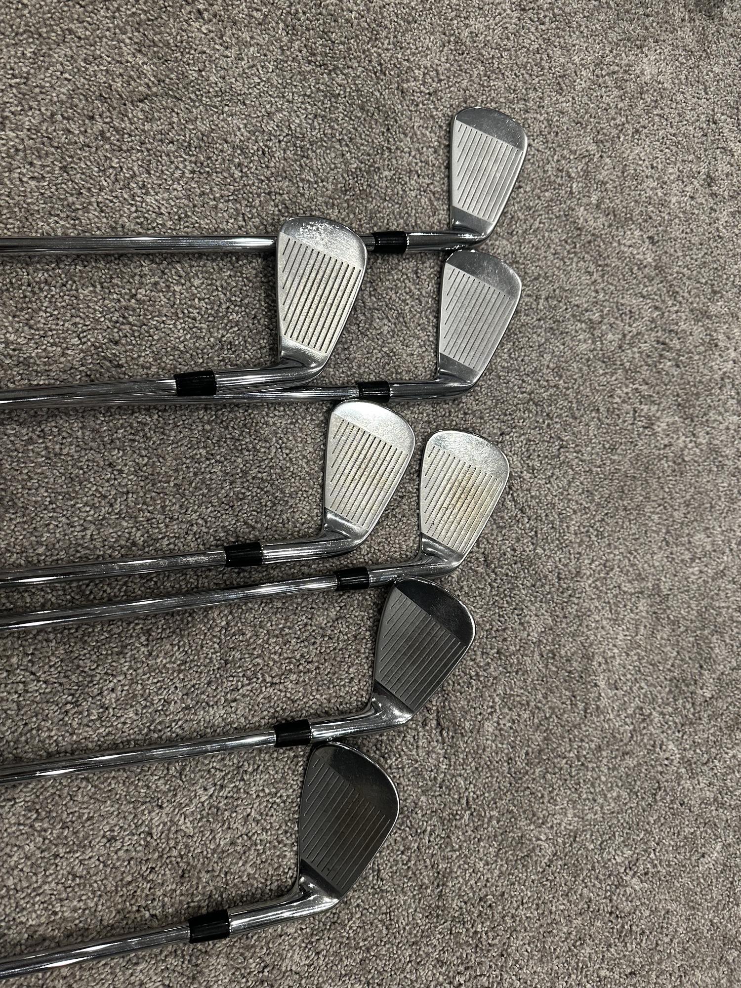 Men's Left Hand Stiff Flex Steel Shaft Apex Pro Iron Set | SidelineSwap