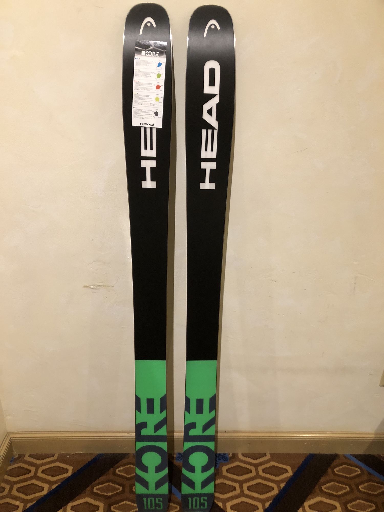 New 2021 Head Kore 105 Skis | SidelineSwap