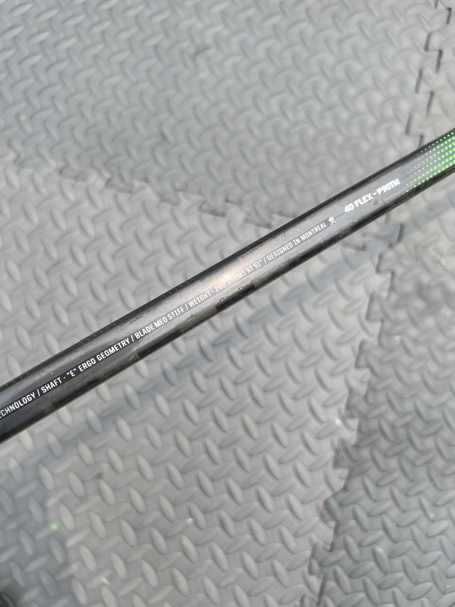 Used Junior CCM Ribcor Trigger 5 Pro Right Hockey Stick P90TM ...