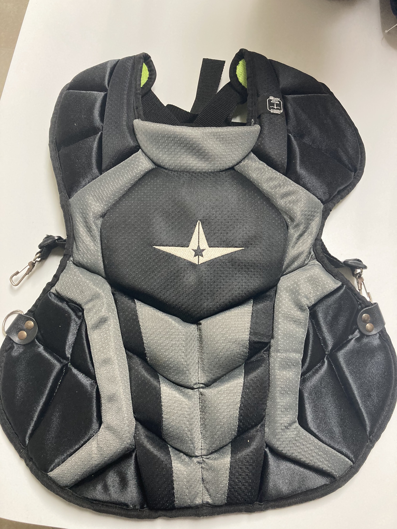 All star system 7 baseball catcher’s chest protector | SidelineSwap
