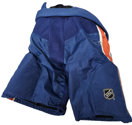 CCM HPTKXP PRO STOCK HOCKEY PANTS CUSTOM LARGE ISLANDERS NHL AHL USED ...