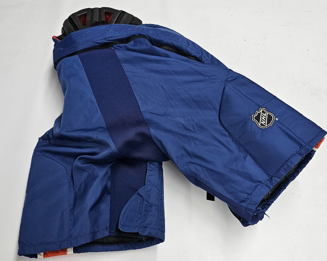 CCM HP45X PRO STOCK HOCKEY PANTS CUSTOM MEDIUM ISLANDERS NHL AHL USED ...