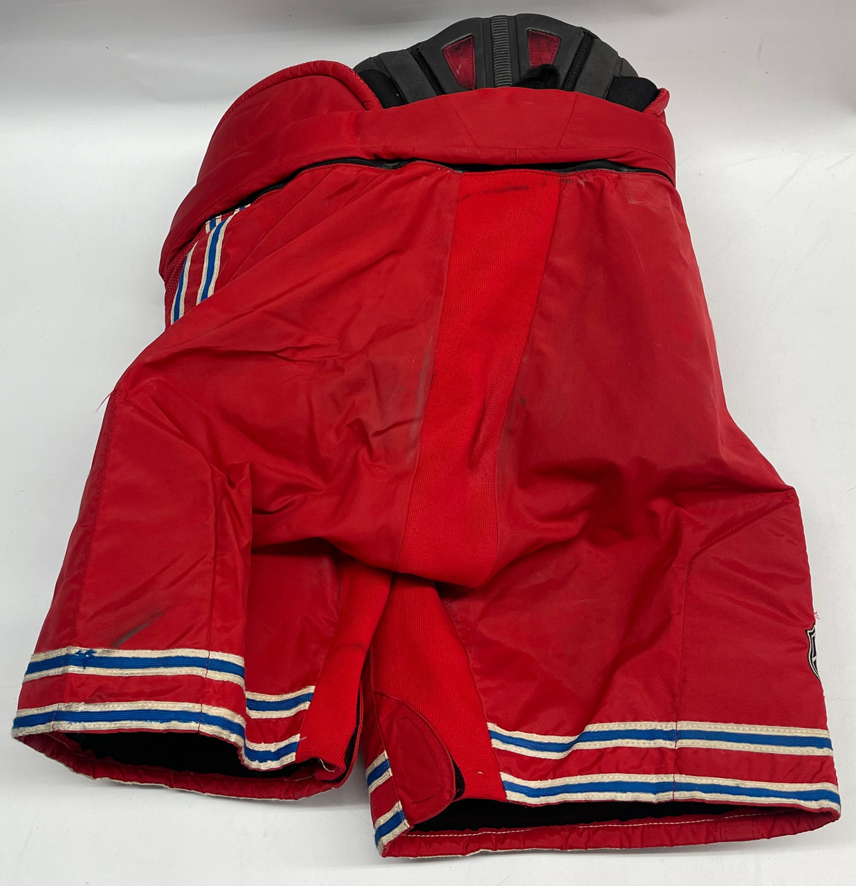 CCM HP45 PRO STOCK HOCKEY PANTS LARGE NEW YORK RANGERS USED NHL (10192 ...