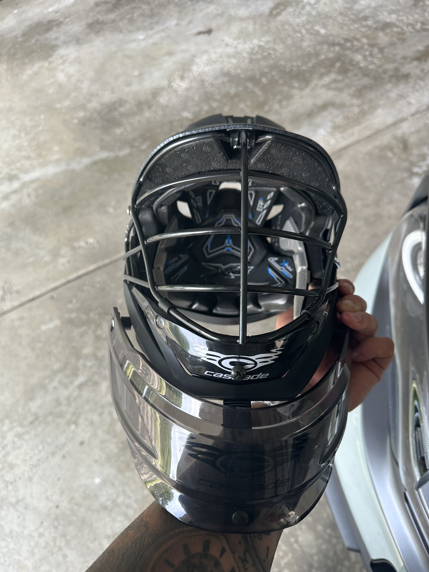 New Goalie Cascade XRS Helmet | SidelineSwap