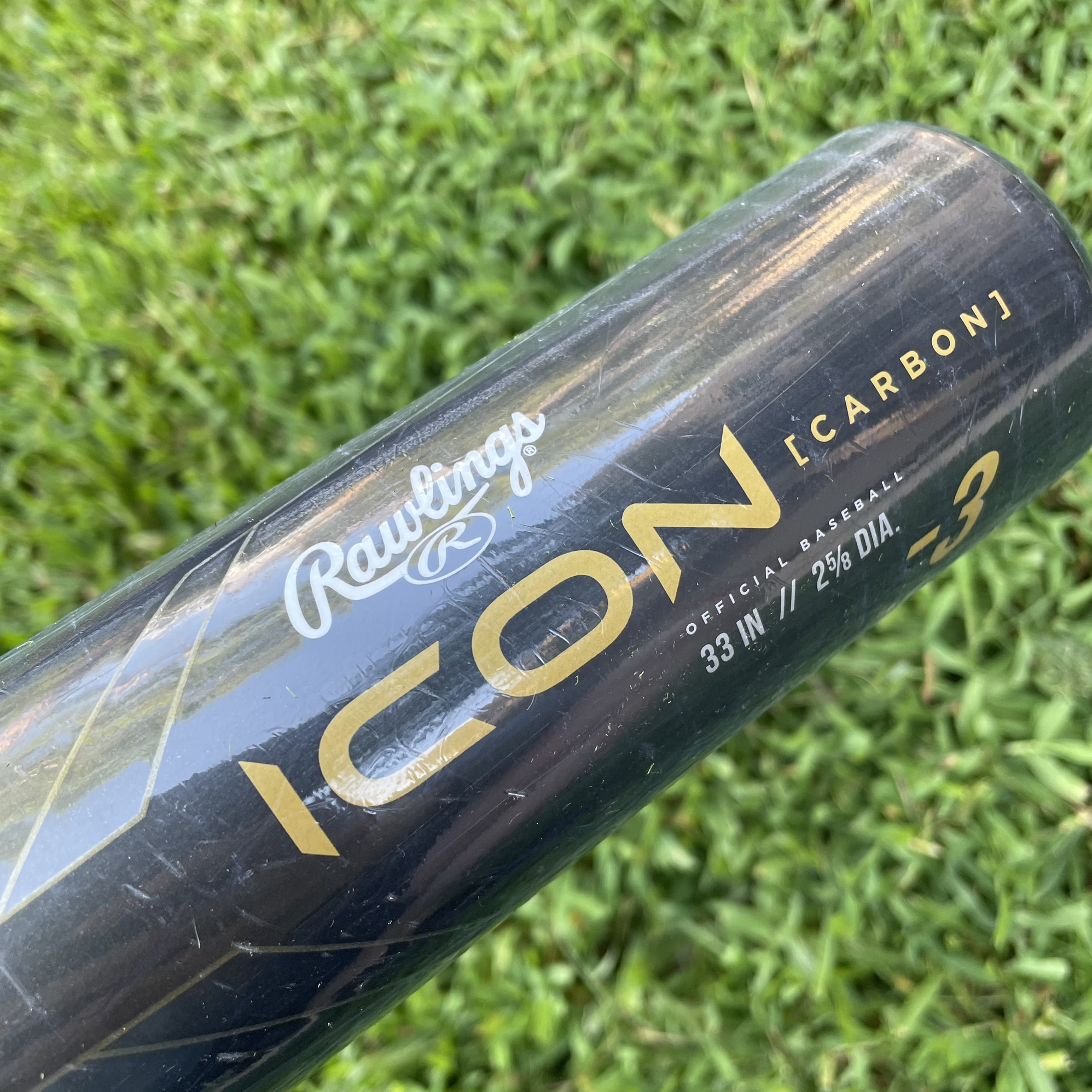 NEW RAWLINGS ICON 33 INCH BBCOR BASEBALL BAT | SidelineSwap