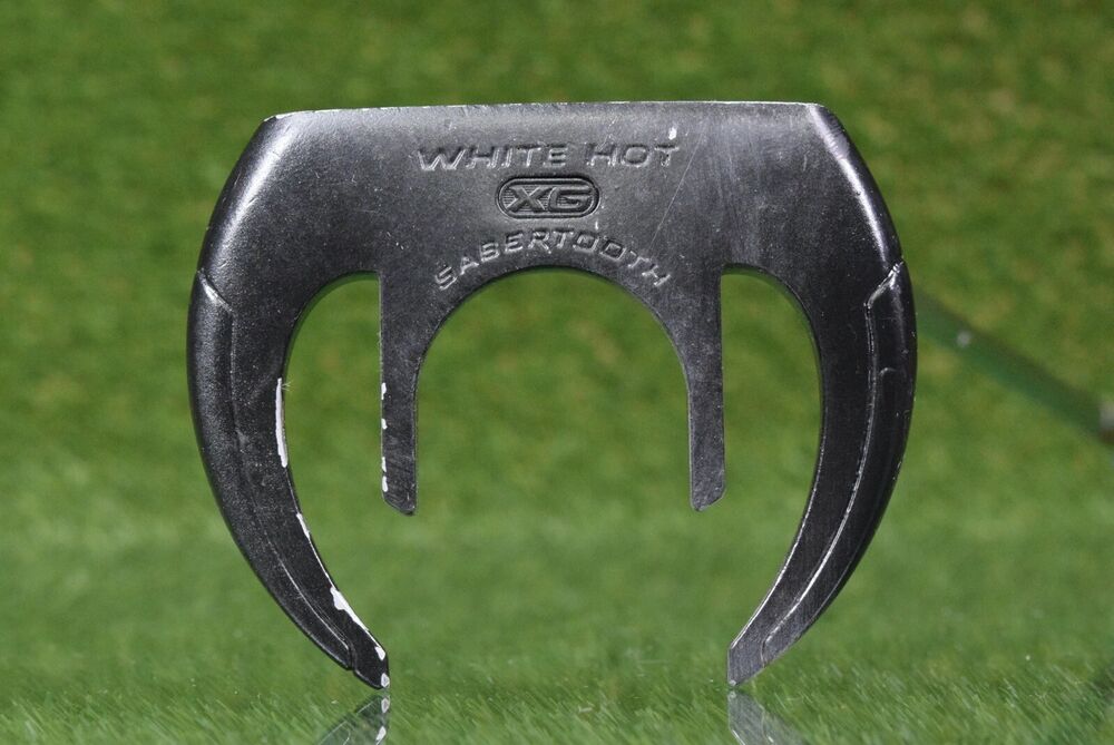 ODYSSEY WHITE HOT XG SABERTOOTH 34" MALLET PUTTER W/ WINN AVS MIDSIZE ...