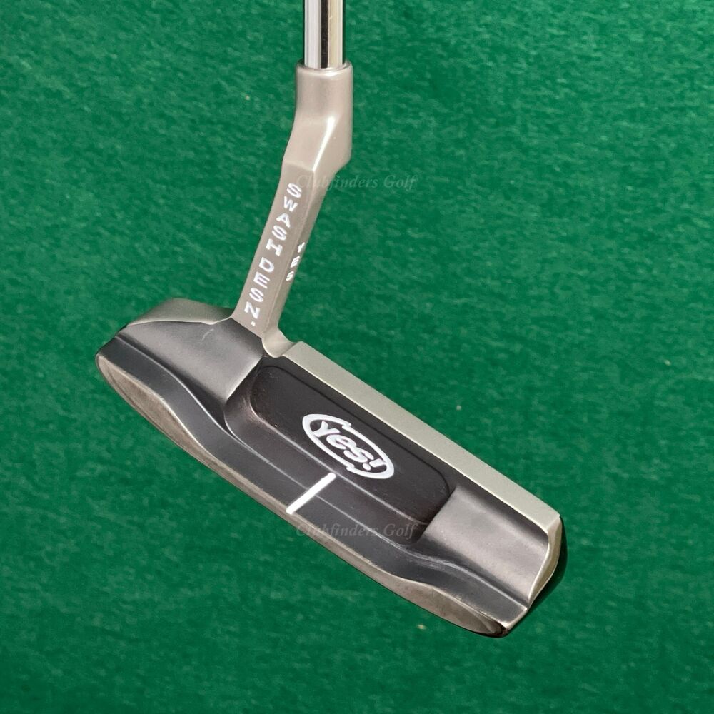 Yes! Golf C-Groove Callie 35" L-Neck Blade Putter Golf Club | SidelineSwap