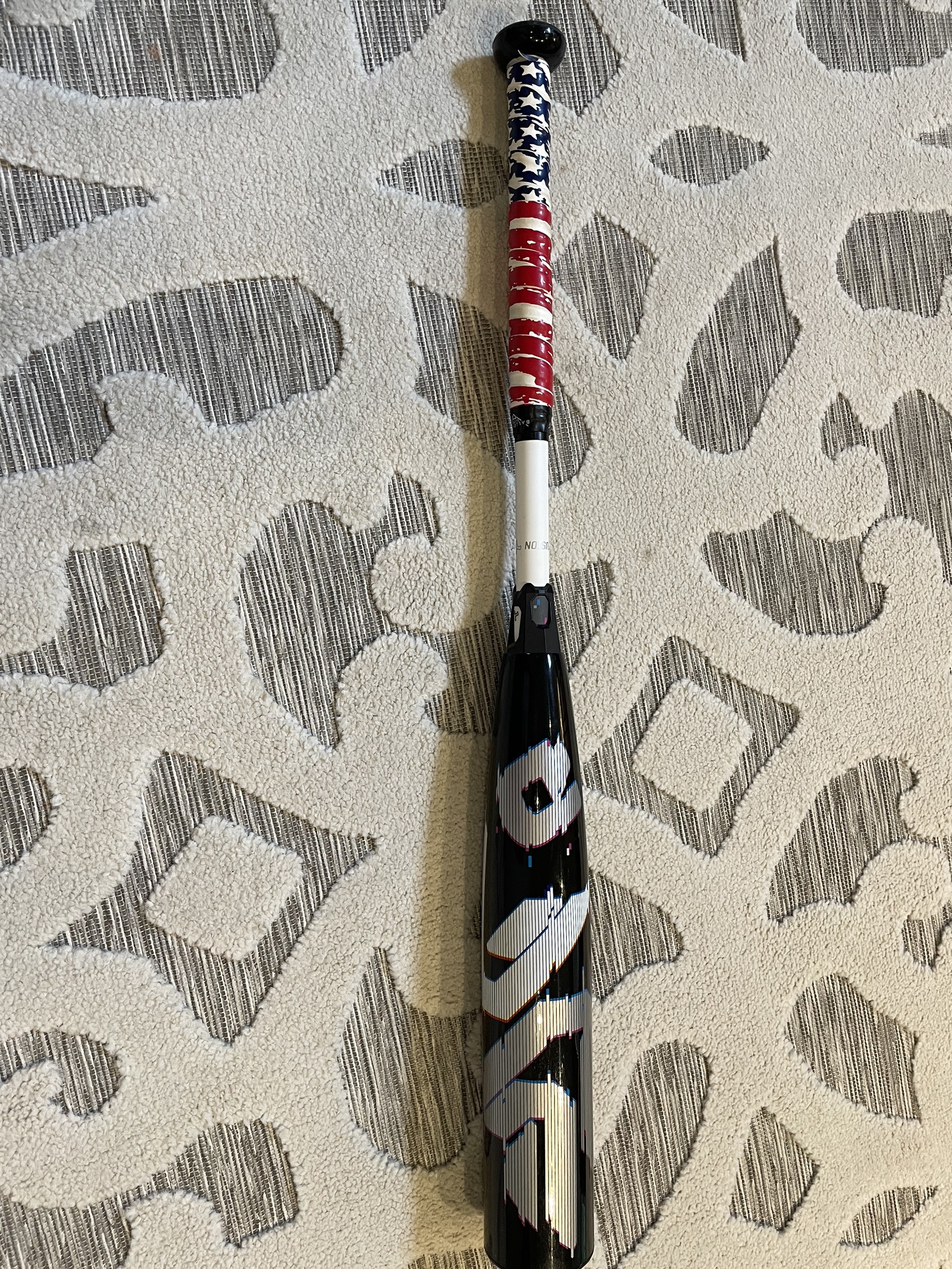 Used USSSA Certified 2021 DeMarini Composite CF Glitch Bat (-10) 20 oz ...