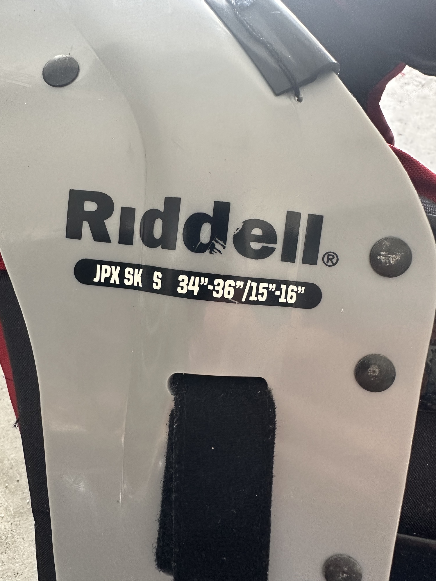 Used Medium Riddell SpeedFlex Helmet With Extra Chin Strap And Shoulder ...