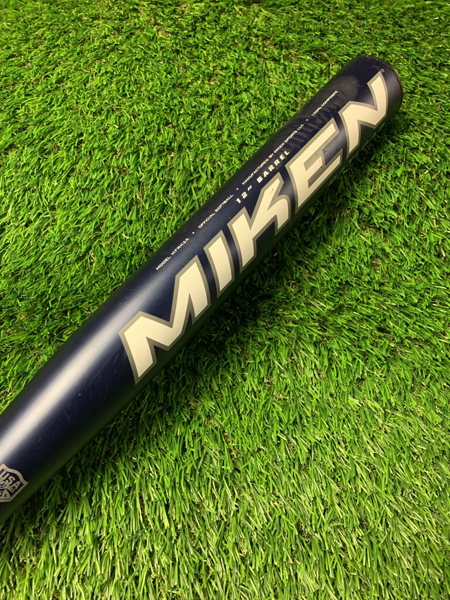 Miken Freak Slowpitch USA Softball Bat 34" 27 oz 12 Inch Barrel ...