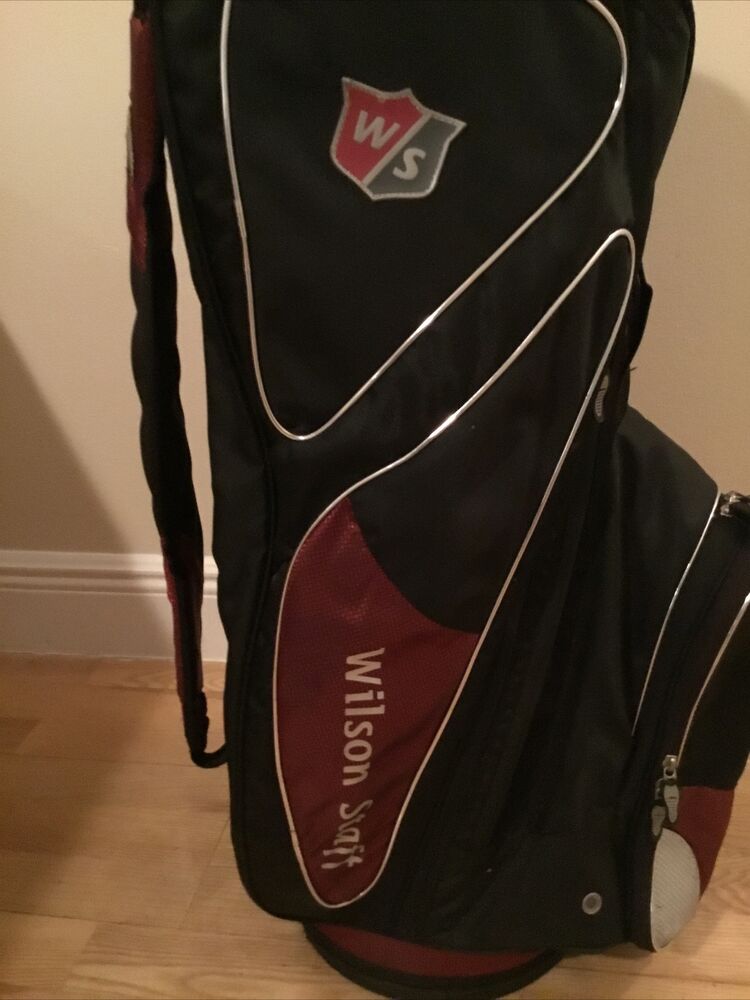 Wilson Staff Levitator Cart Golf Bag With 14 Way Dividers No Rain