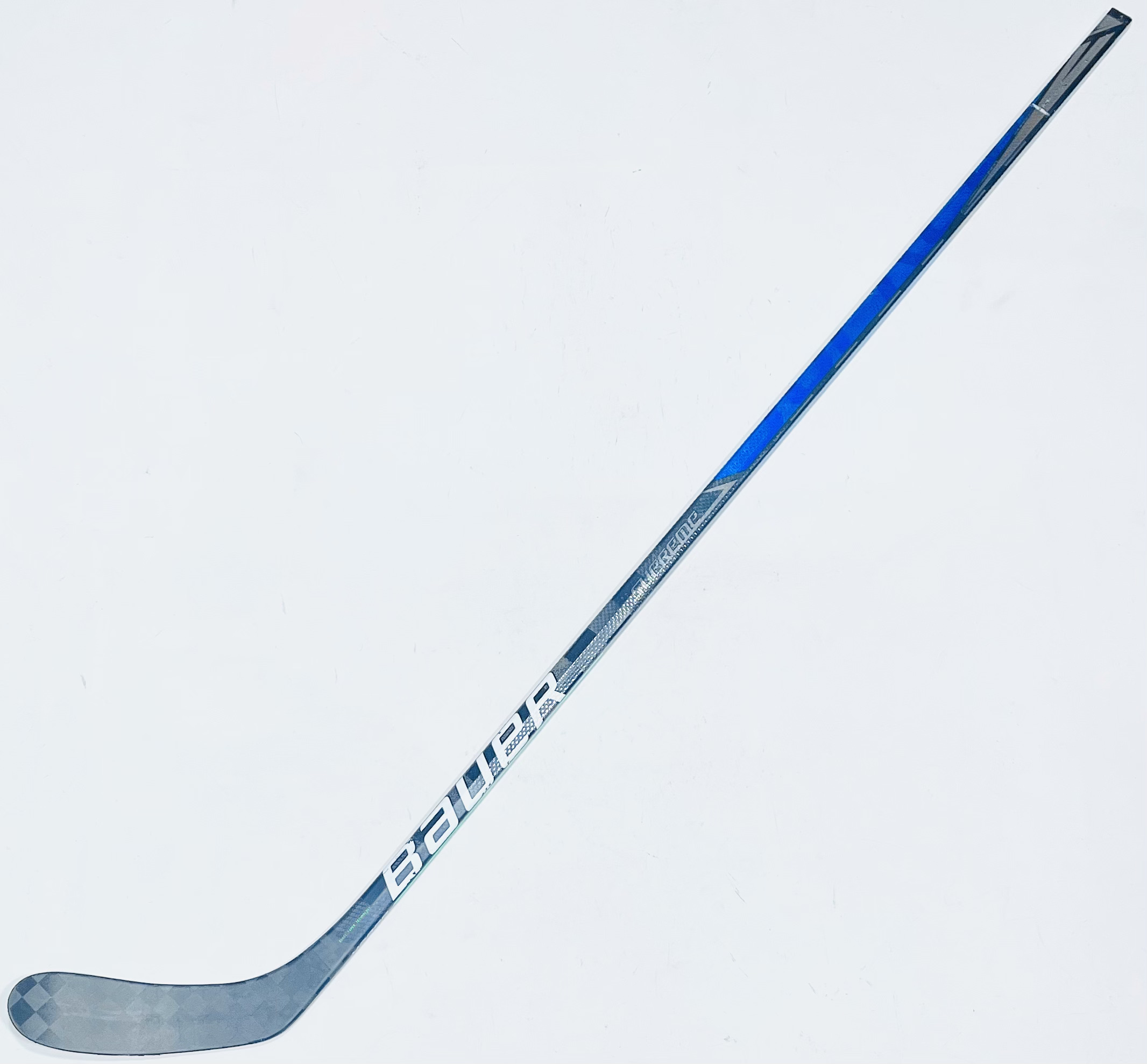 Custom Blue Bauer Supreme Ultrasonic Hockey Stick-RH-77 Flex-P28-Grip W ...