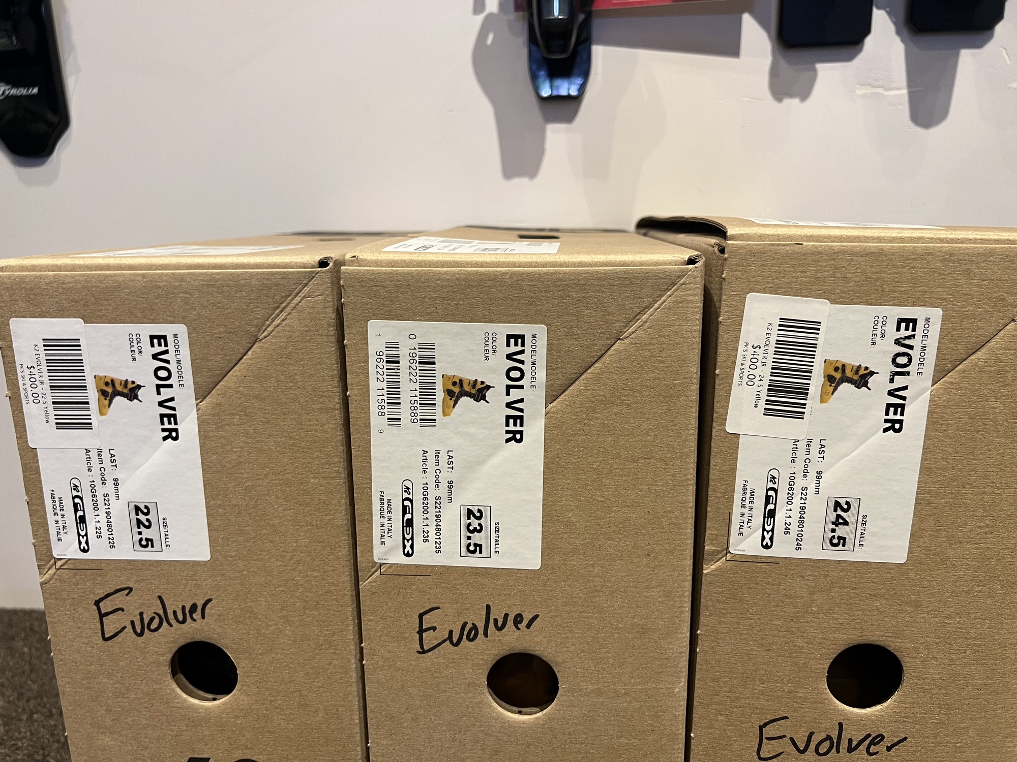 NEW K2 FL3X Evolver JR 70 Ski Boots 22.5 | SidelineSwap