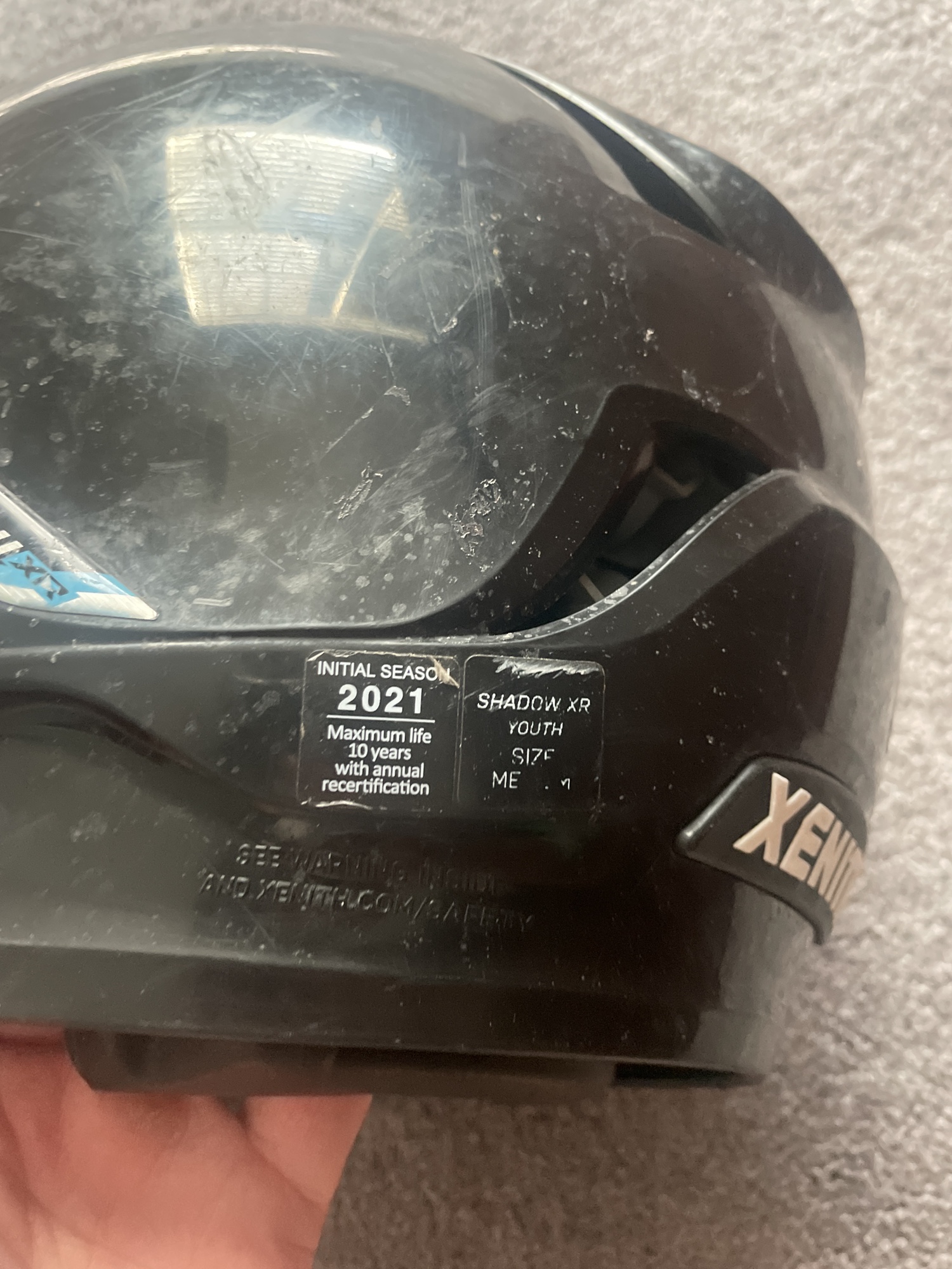 Used Medium Xenith Shadow xr Helmet | SidelineSwap