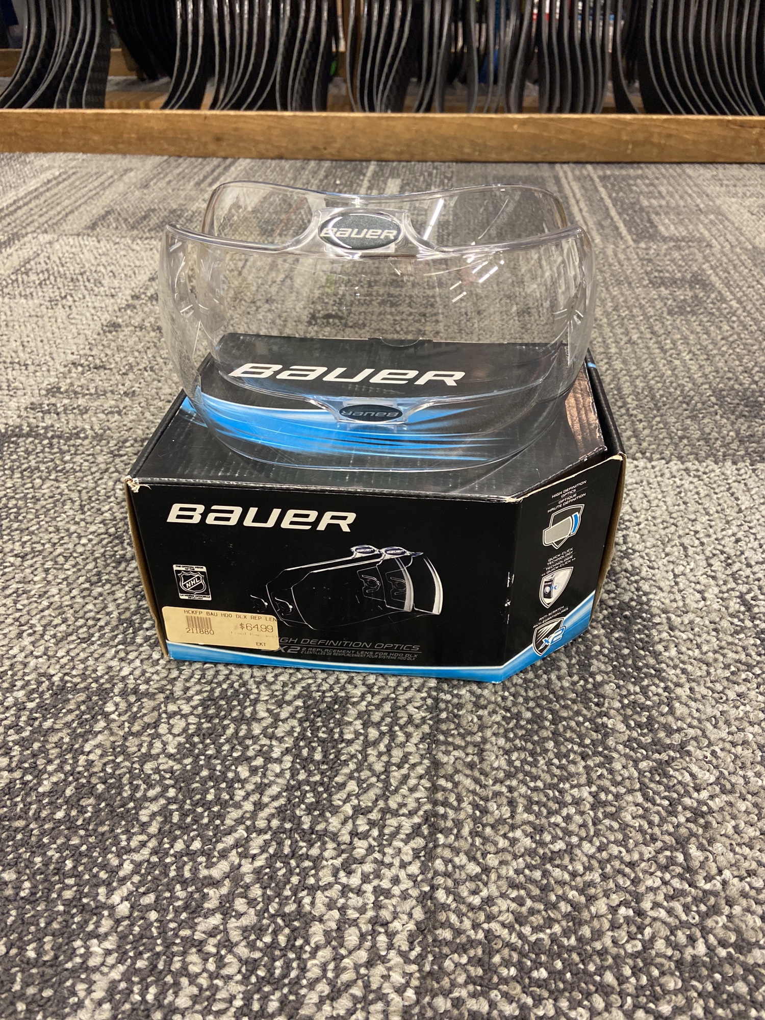 New Bauer HDO Pro Clip Replacement Visors | SidelineSwap