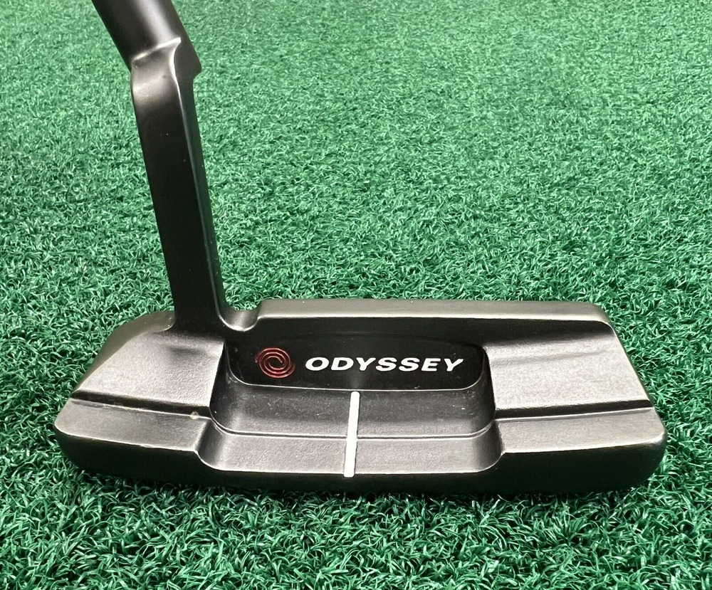Odyssey OWorks Black 2W Men's Right Hand Blade Putter Black Steel Shaft #347736 | SidelineSwap